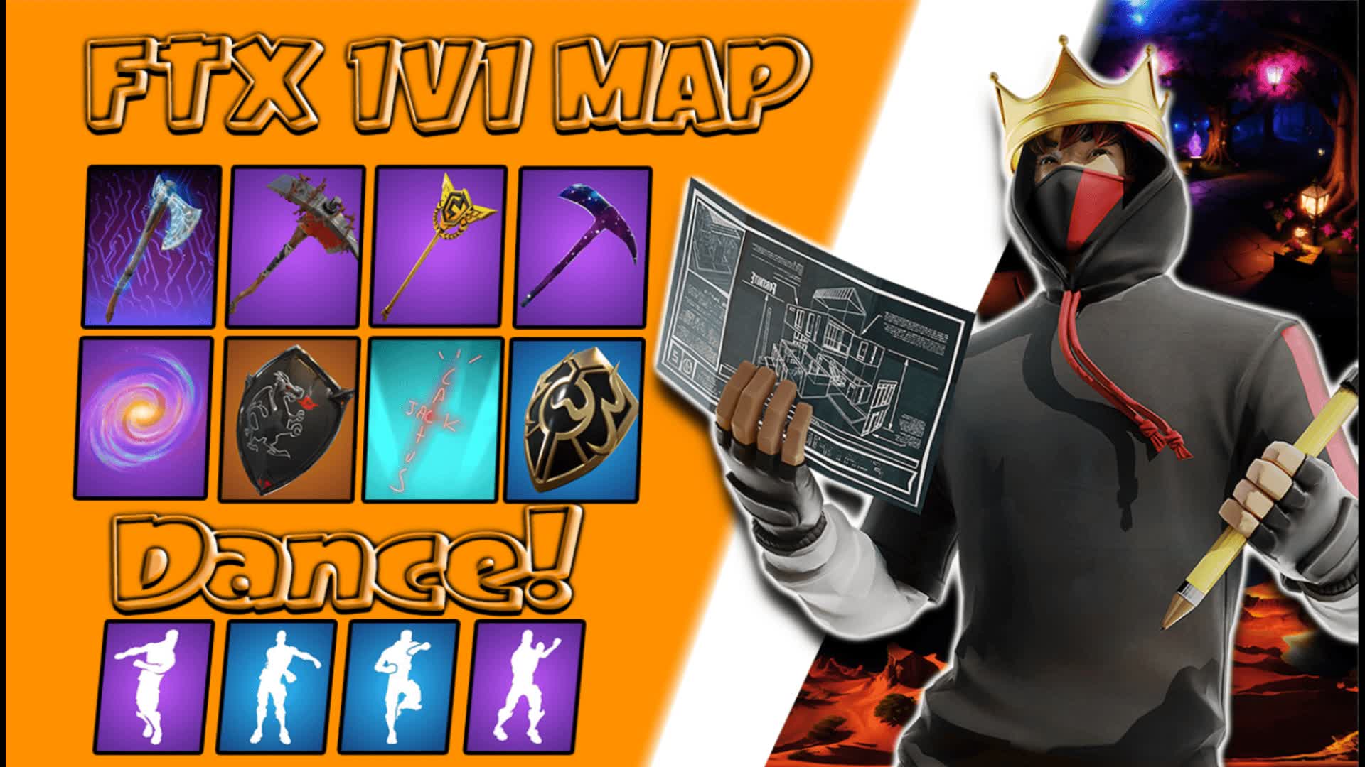 FTX 1V1 MAP 8357-2494-9614 von fuf – Fortnite