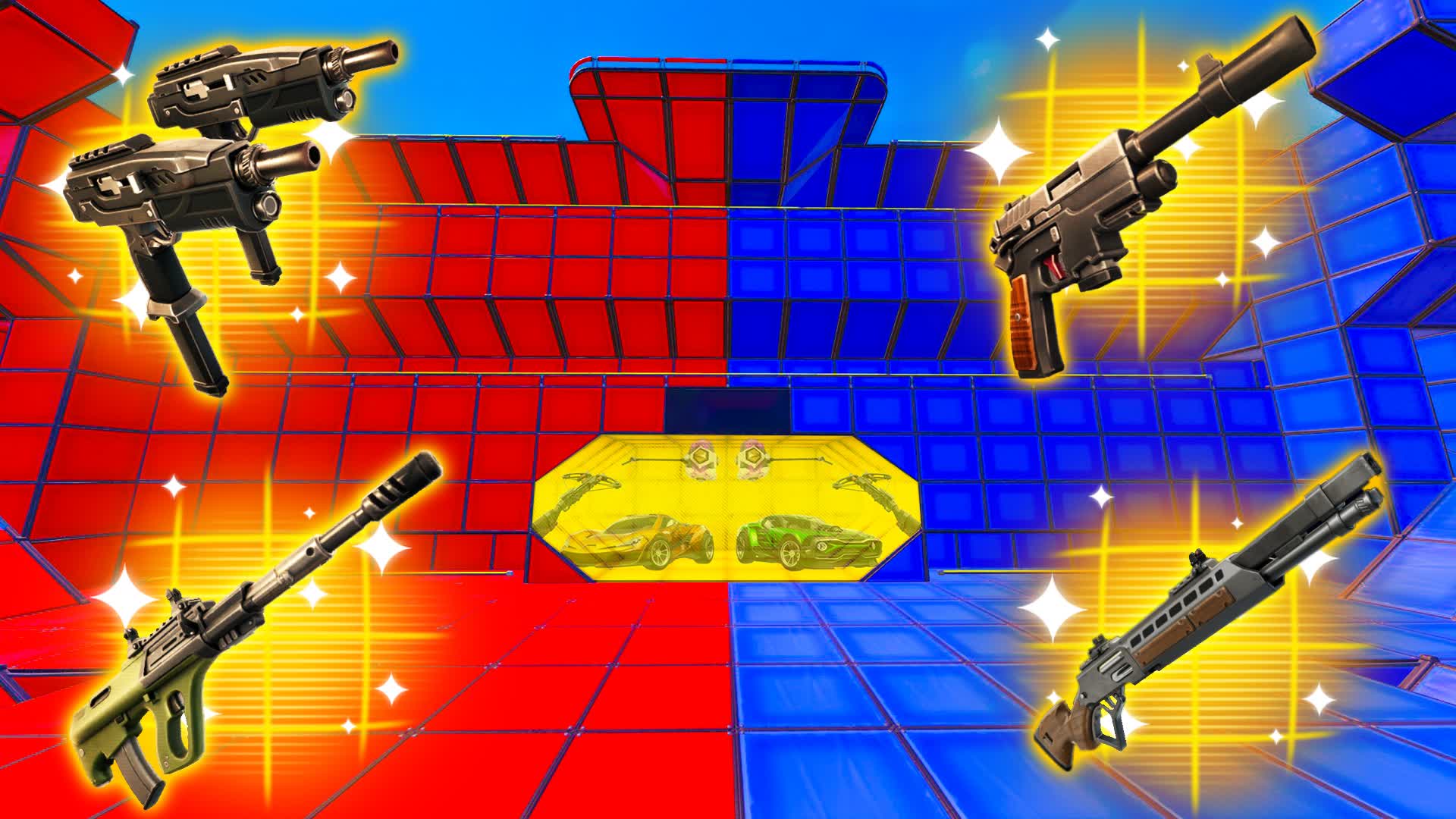 Ultra Fun Red Vs Blue 5220-7575-4712 by mrle98 - Fortnite Creative Map ...