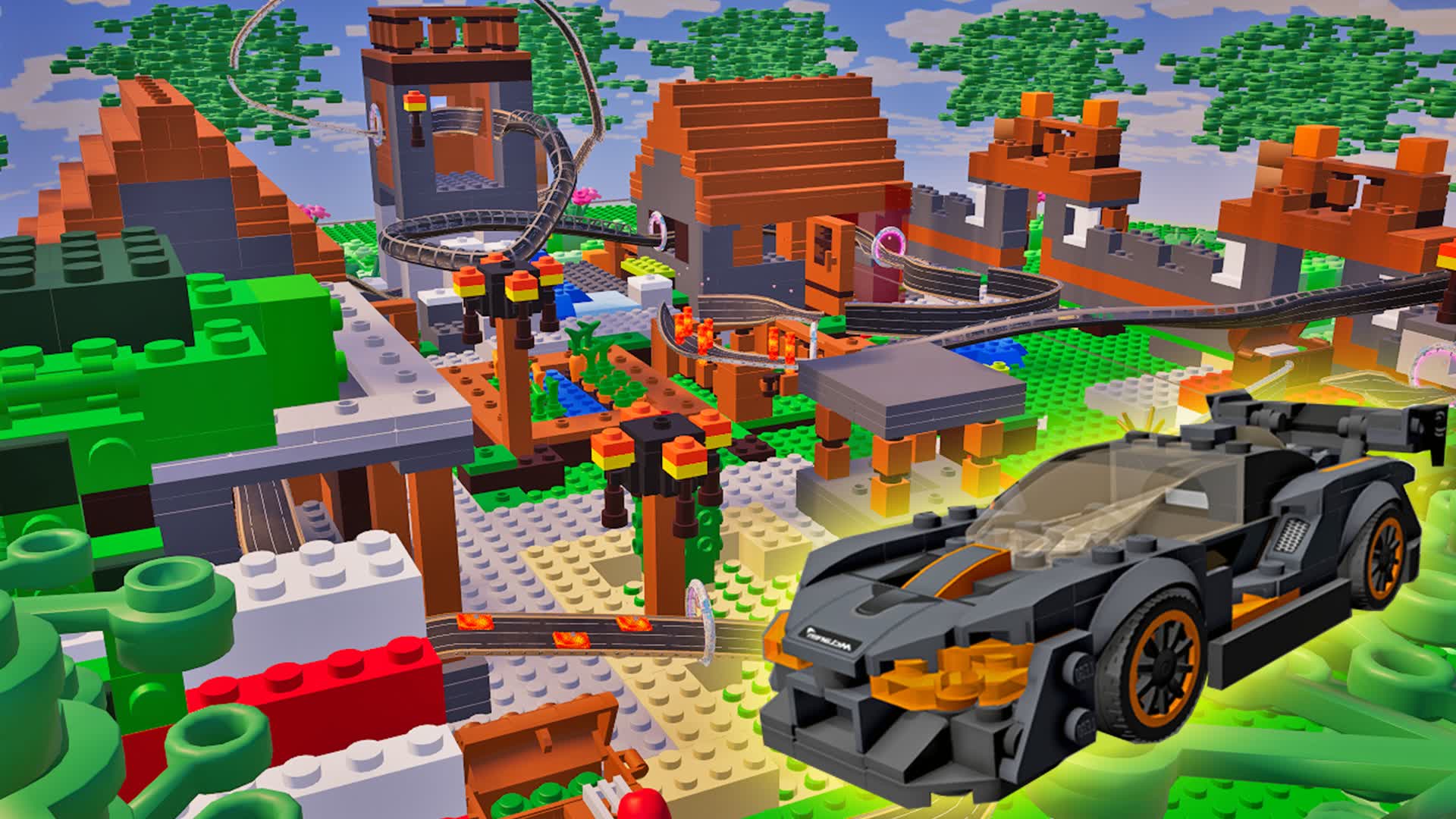 🧱 BRICK VILLAGE ROCKET RACING 7245-9258-6290 by p11s - Fortnite ...