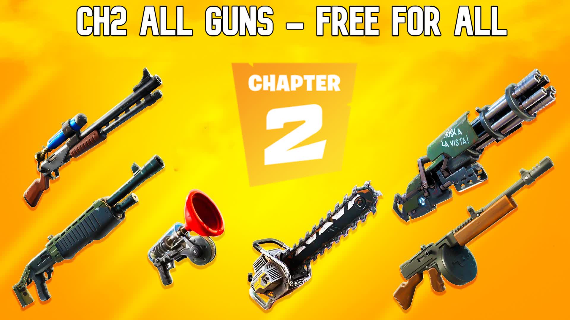 ALL GUNS - FREE FOR ALL 3459-9057-9038 by mancedie - Fortnite Creative ...