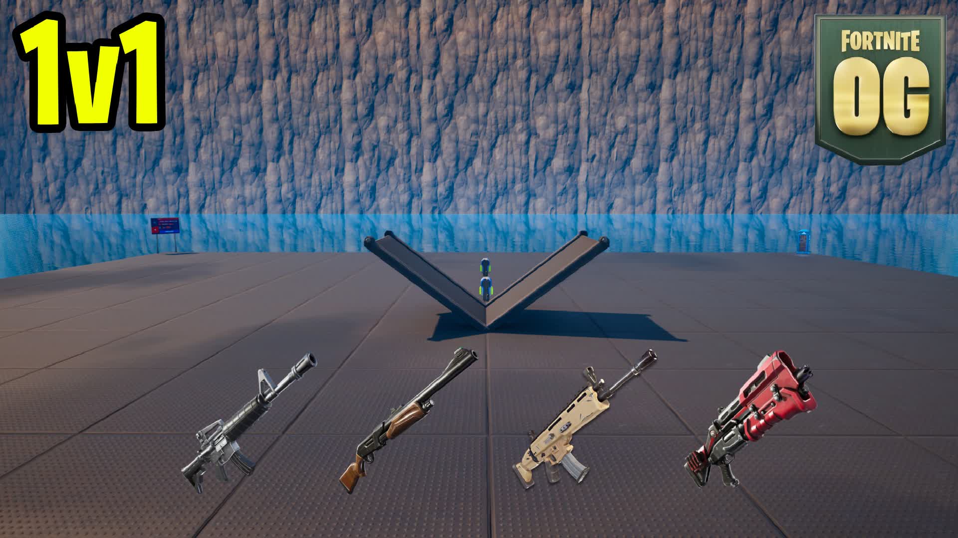 1V1 OG GUNS FFA 8542-3711-6813 by barba - Fortnite Creative Map Code - Fortnite.GG