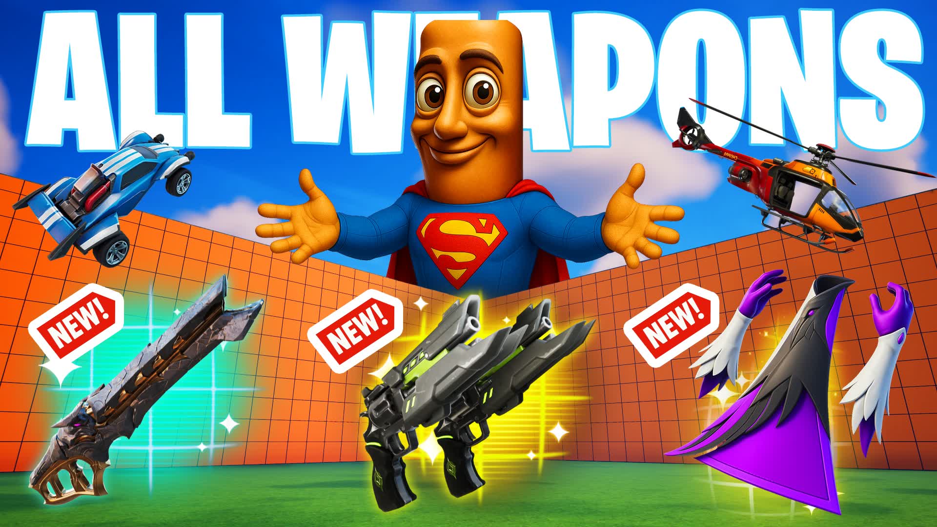 1v1 All Weapons and Vehicles - FFA 6384-2126-4731 by fnmods - Fortnite Creative Map Code ...