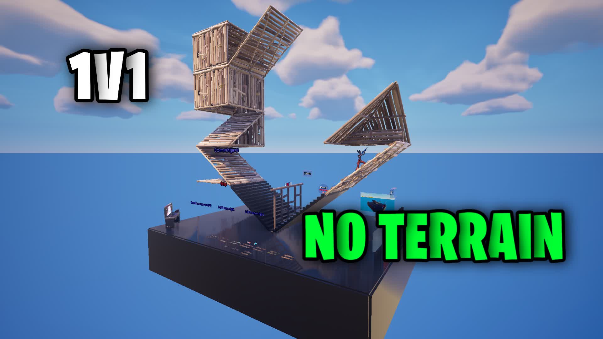 Clean 1v1 (Biggest update!!) 2834-5002-5869 by b3nce - Fortnite