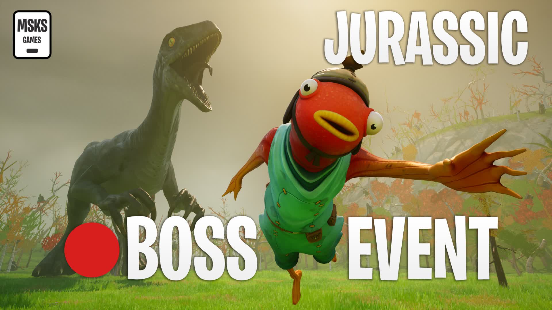 🦖 Jurassic Boss Event 🦖 0064-2033-0081, de msks — Fortnite