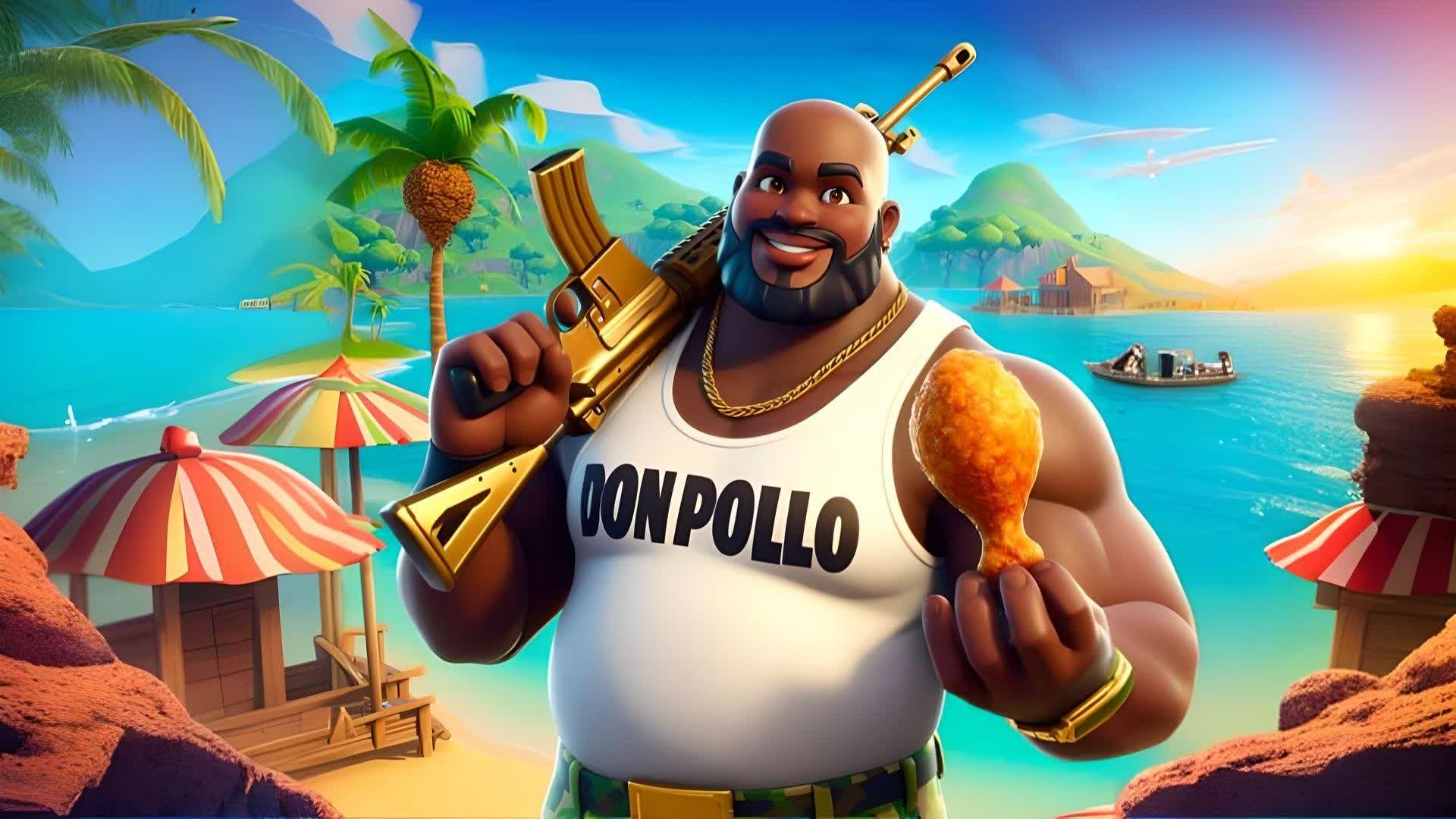 🐔DON POLLO ZONE WARS🍗 1897-4466-4490 من ابتكار puren - Fortnite