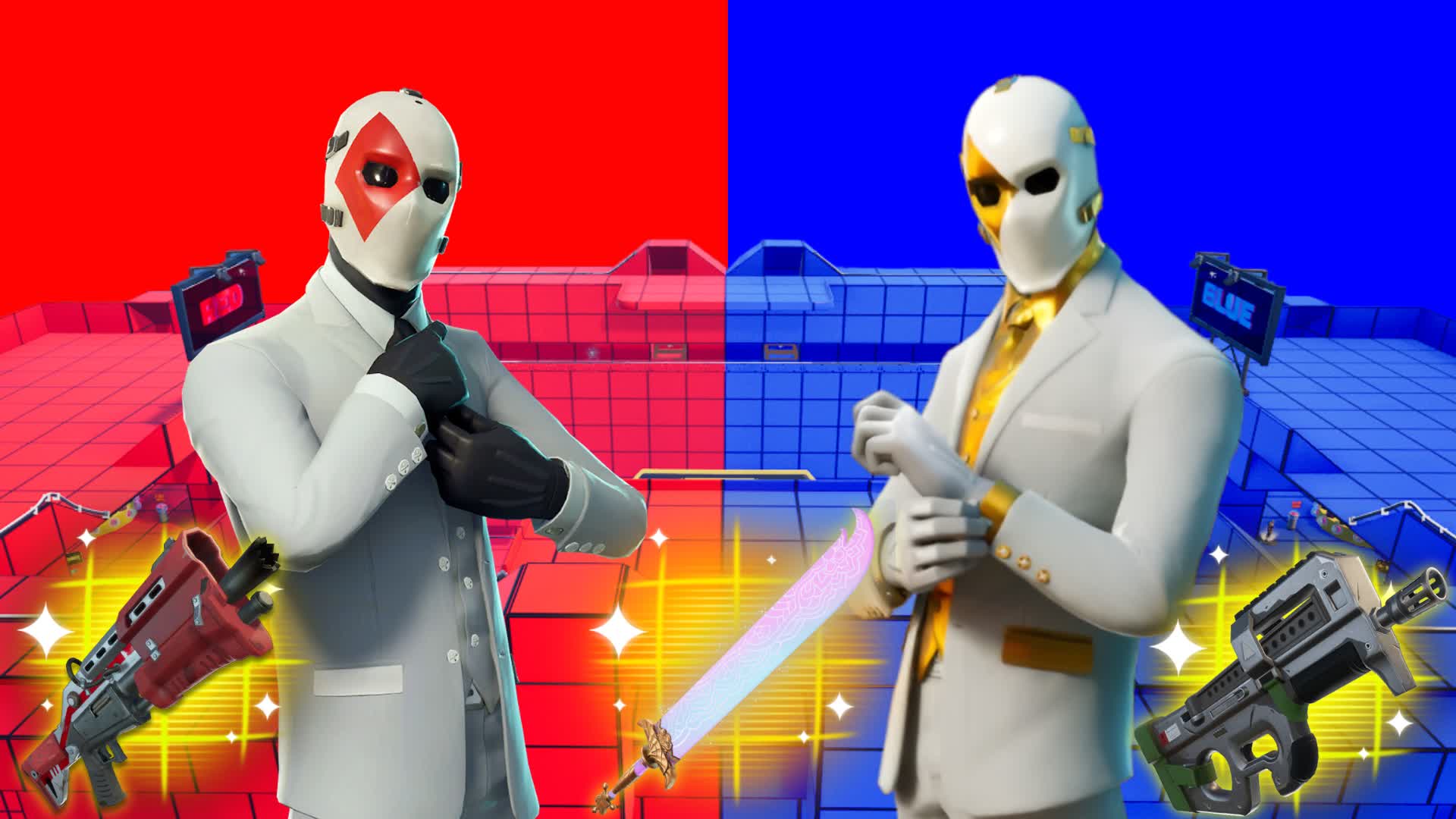 KING COMBAT - KPOP - RED VS BLUE🔴🔵 4915-3784-6548 by messi19 - Fortnite ...