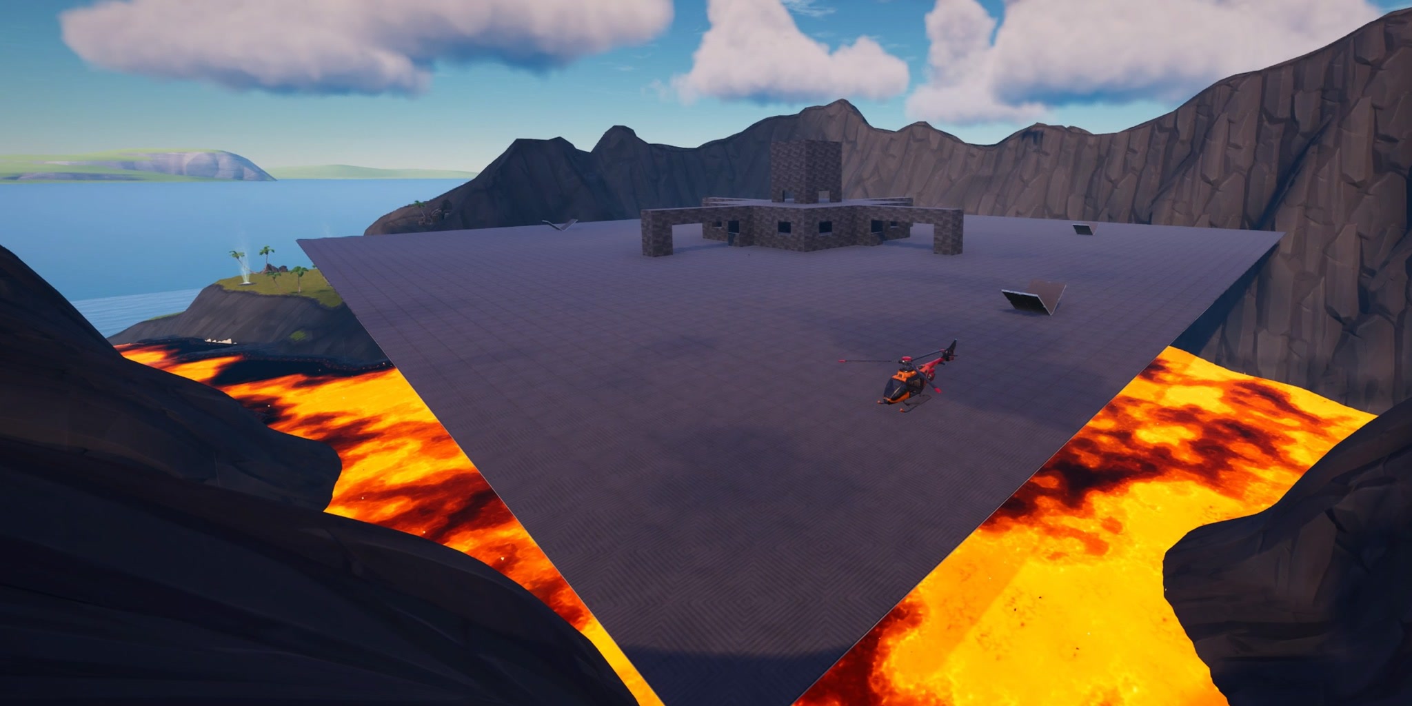Volcano island 0472-7262-3769 by airok - Fortnite Creative Map Code ...