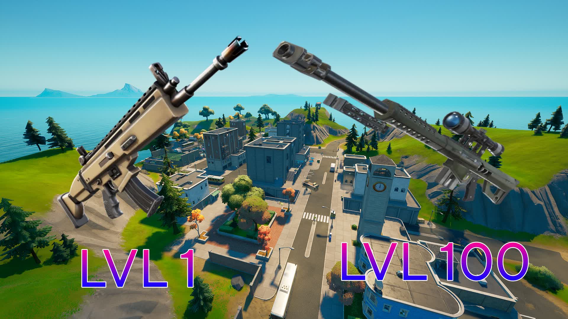 🔫 Tilted Towers Gun game 💥 5861-3772-0362 by fuf - Fortnite Creative Map Code - Fortnite.GG