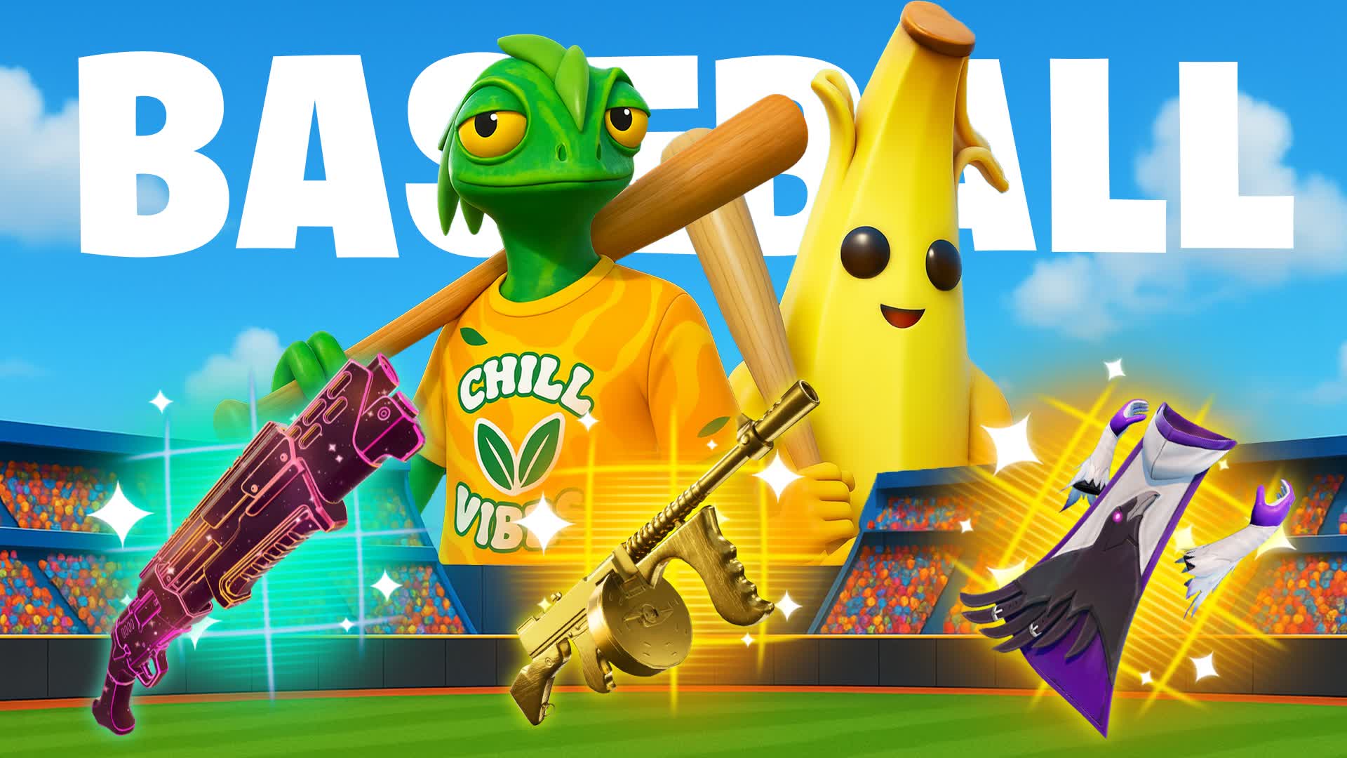 BASEBALL PARK 【乱戦場】 9517-8548-6846 by sherry - Fortnite Creative Map ...