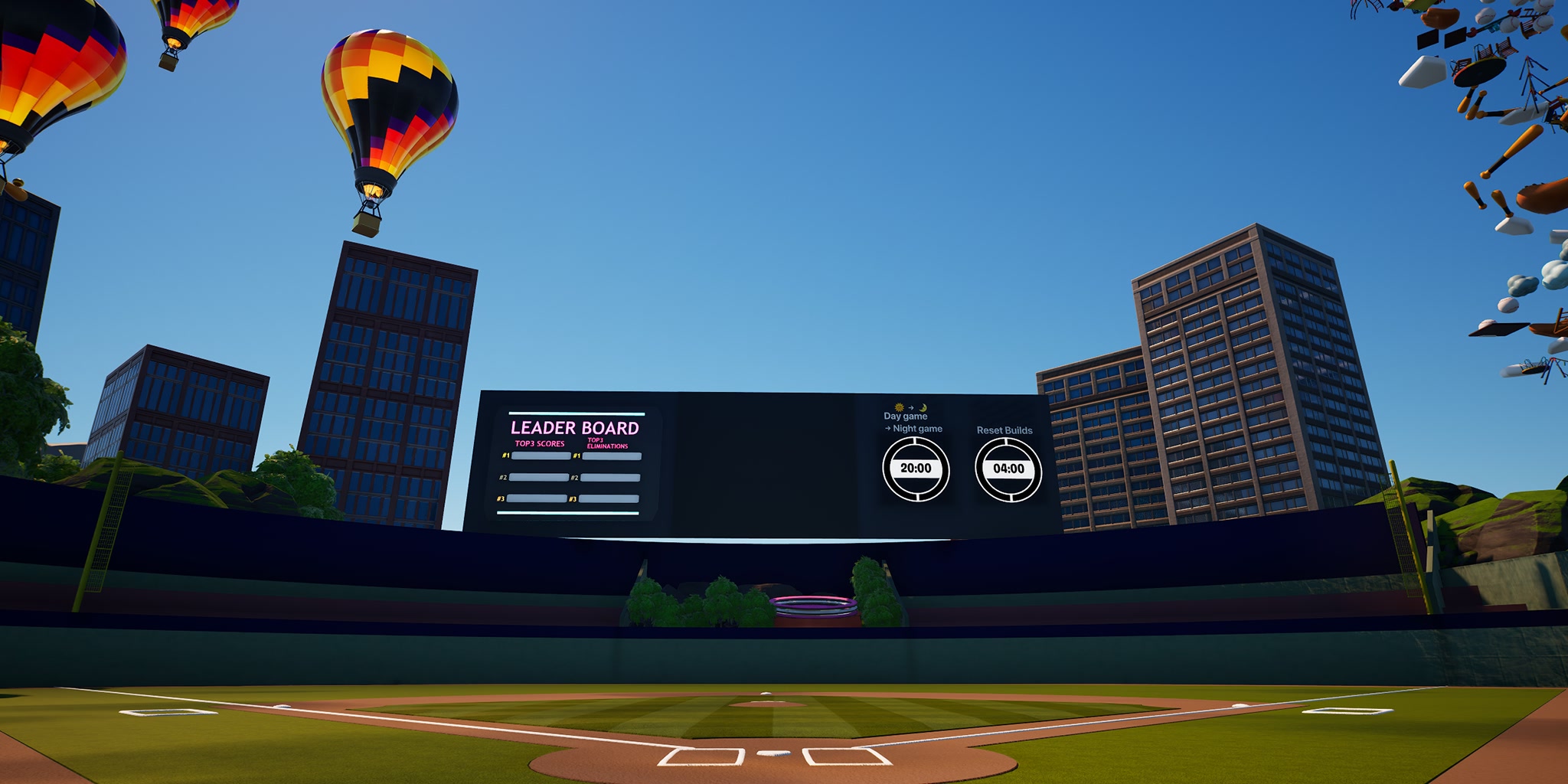 BASEBALL PARK 【乱戦場】 9517-8548-6846 by sherry - Fortnite Creative Map ...
