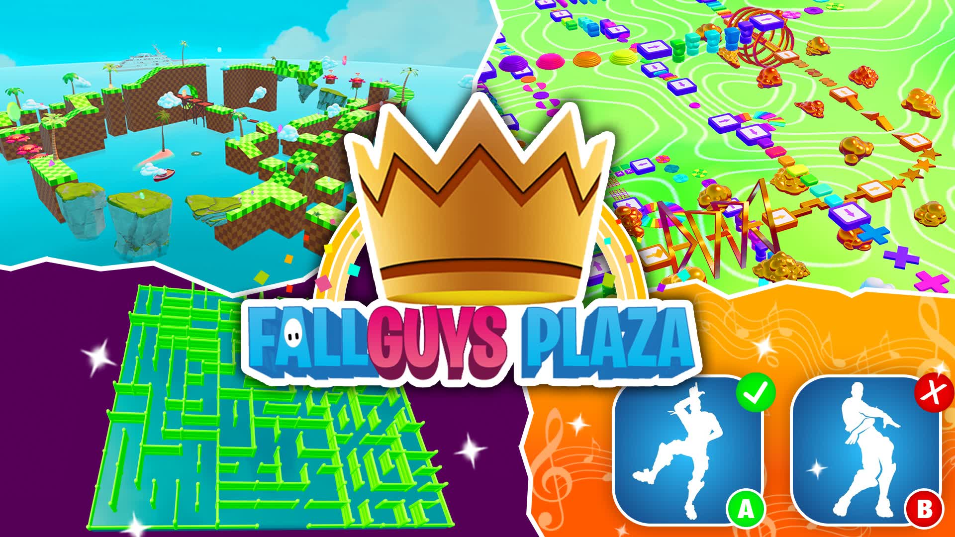 👑FALL GUYS PLAZA: GUESS, ESCAPE, HUNT🎉 8133-8689-0818 by roguelike ...