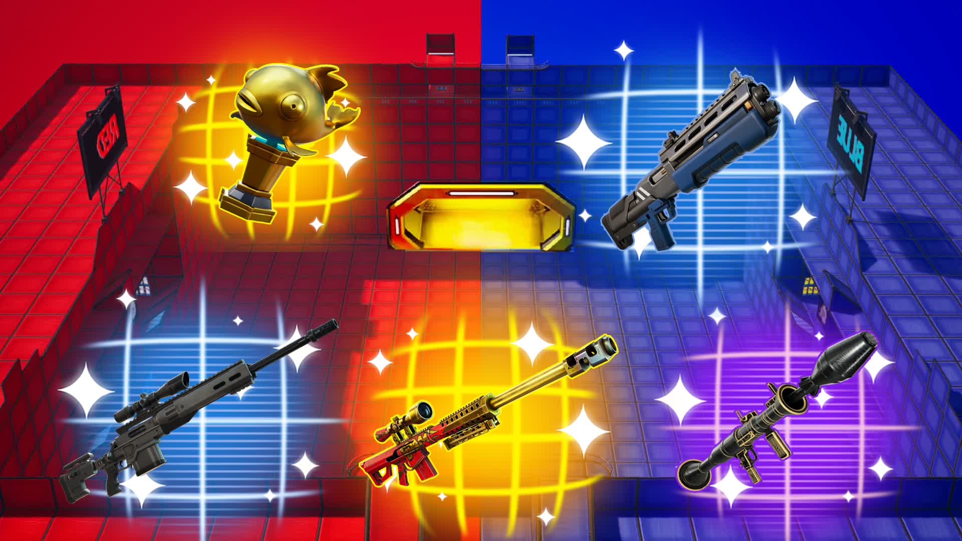 CRAZY ⭐️ RED VS BLUE 🔴🔵 OMEGA 1650-7921-1891 by karbellc - Fortnite ...