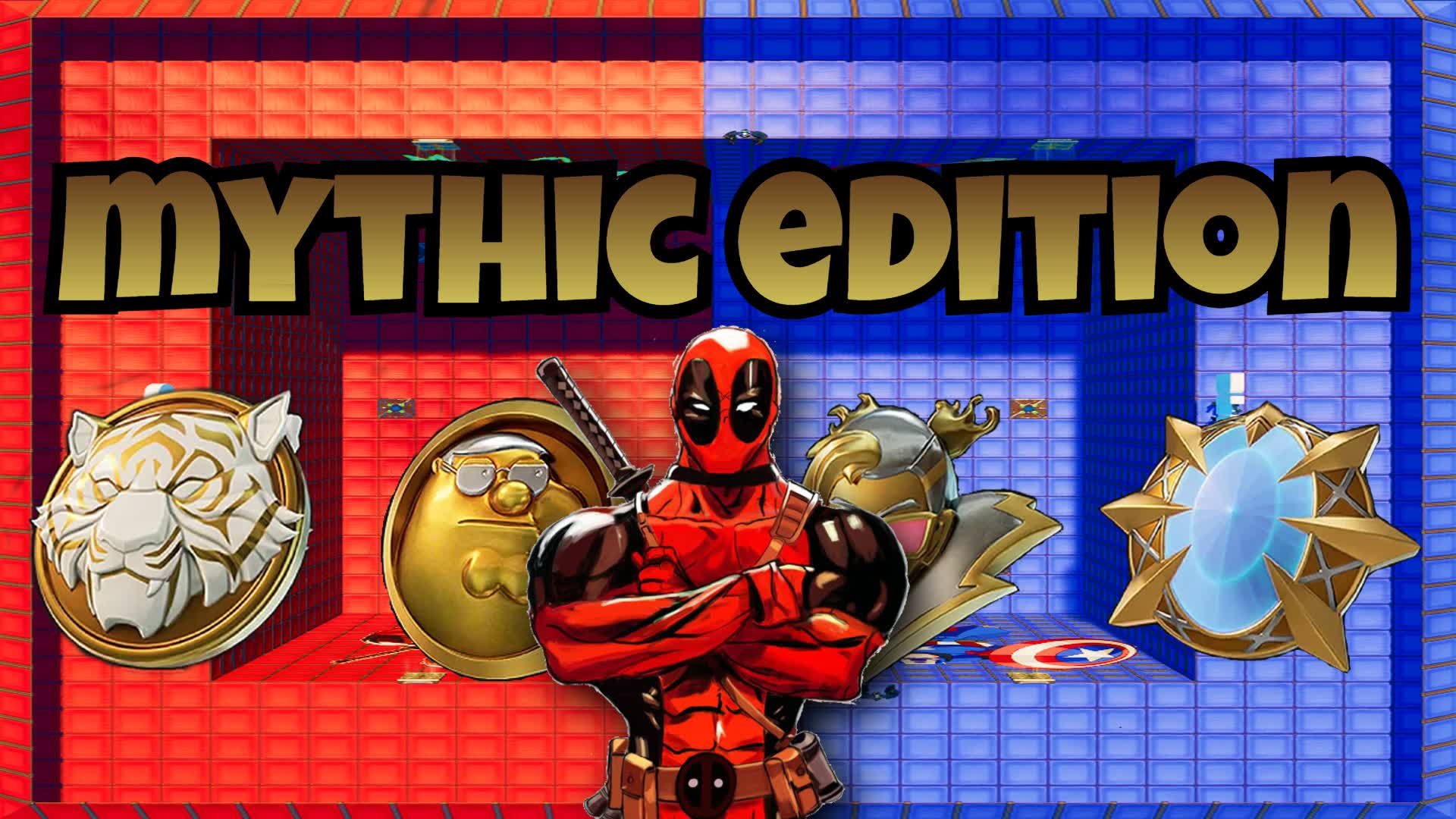 MYTHIC ONLY RED V BLUE 🔴🔵 5488-2210-3398 by tmmycashh - Fortnite ...