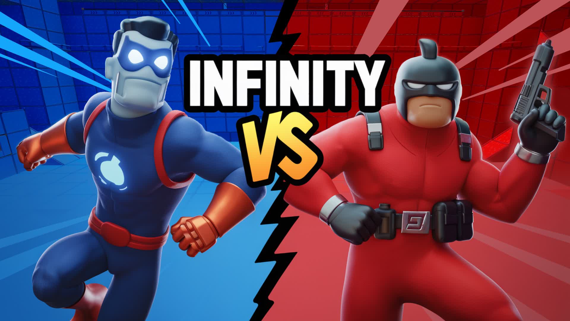 INFINITY RED VS BLUE 🔴🔵 9118-0708-3197 by rockygift3 - Fortnite ...