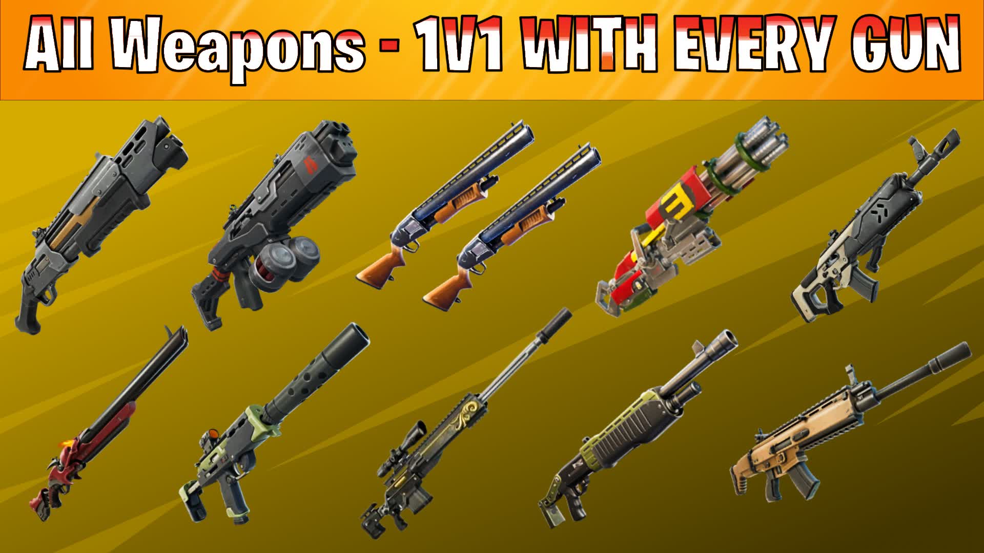 All Weapons - Free For All 2542-5202-7989 by dreykk - Fortnite Creative ...