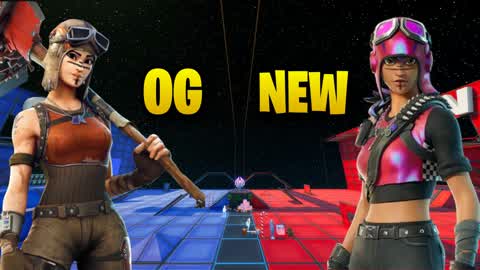 RED vs BLUE [OG VS NEW] 1771-5081-8164 by mrblixz - Fortnite Creative ...