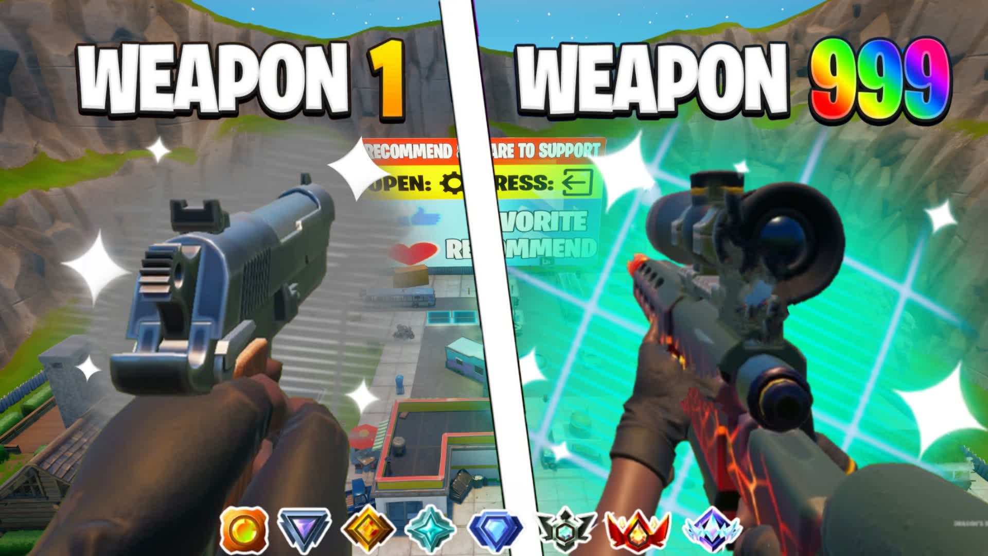 ⭐️CRAZY RANKED GUN GAME🔫FIRST PERSON🎯 8530-6120-3019 by snr7 - Fortnite ...