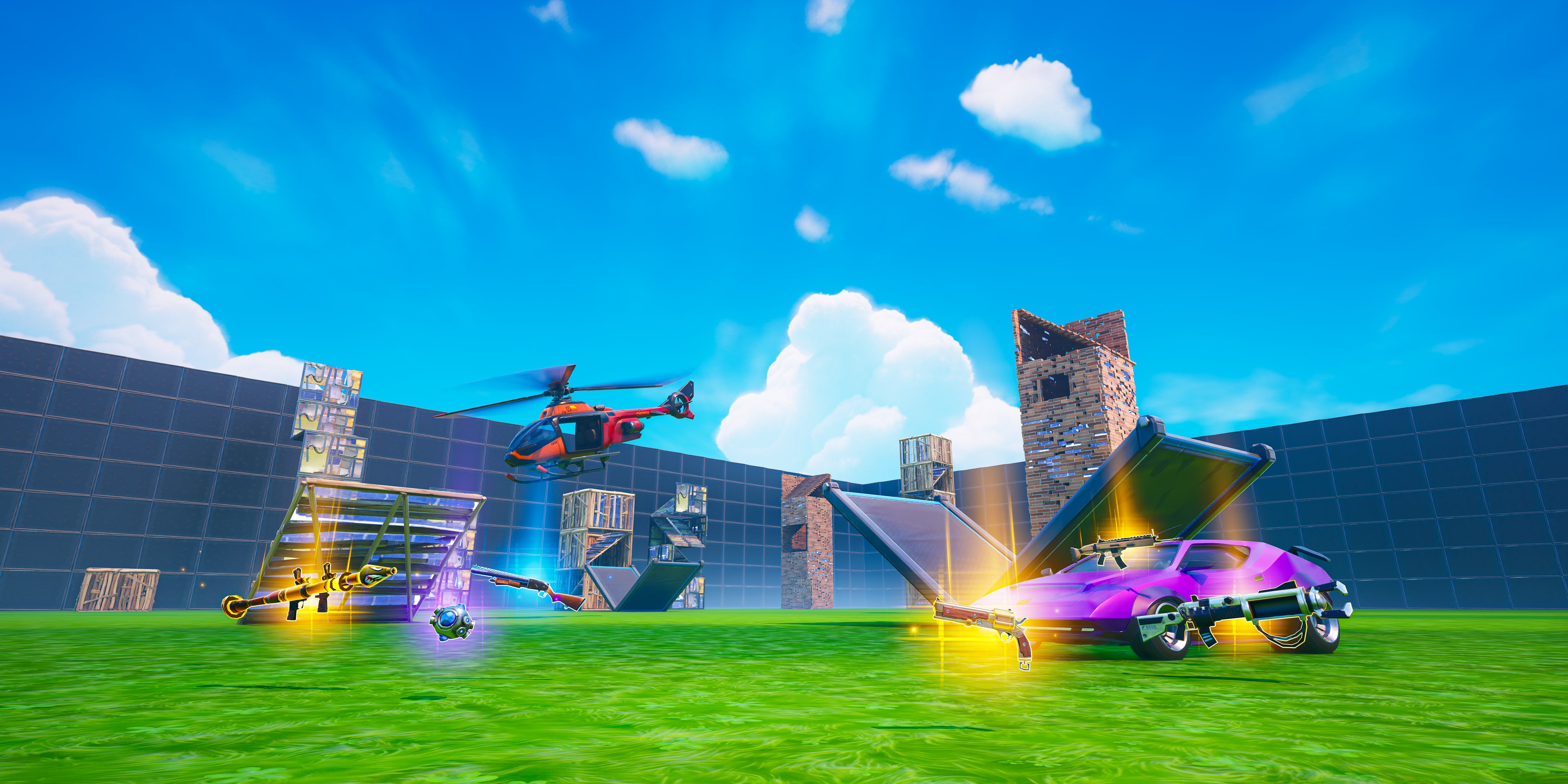 TILTED TOWER 1V1 FFA - ALL GUNS & RIDES 8576-7986-4733 by evosy ...
