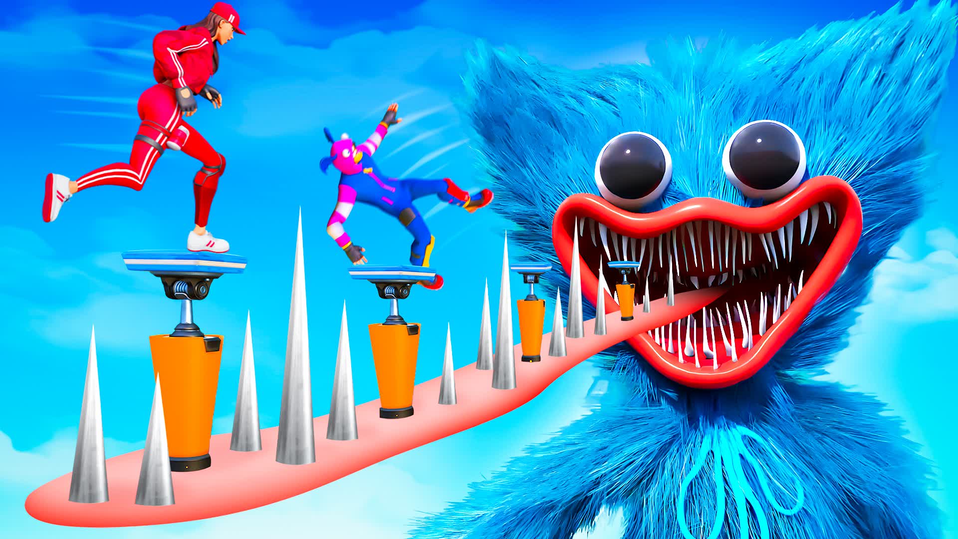 🧩 200+ LEVELS HUGGY WUGGY DEATHRUN 🎈 6243-9083-9084 by selem - Fortnite ...