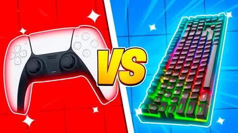 PS5 VS KEYBOARD MEGA RED VS BLUE 4350-6304-3841 by cstudio - Fortnite