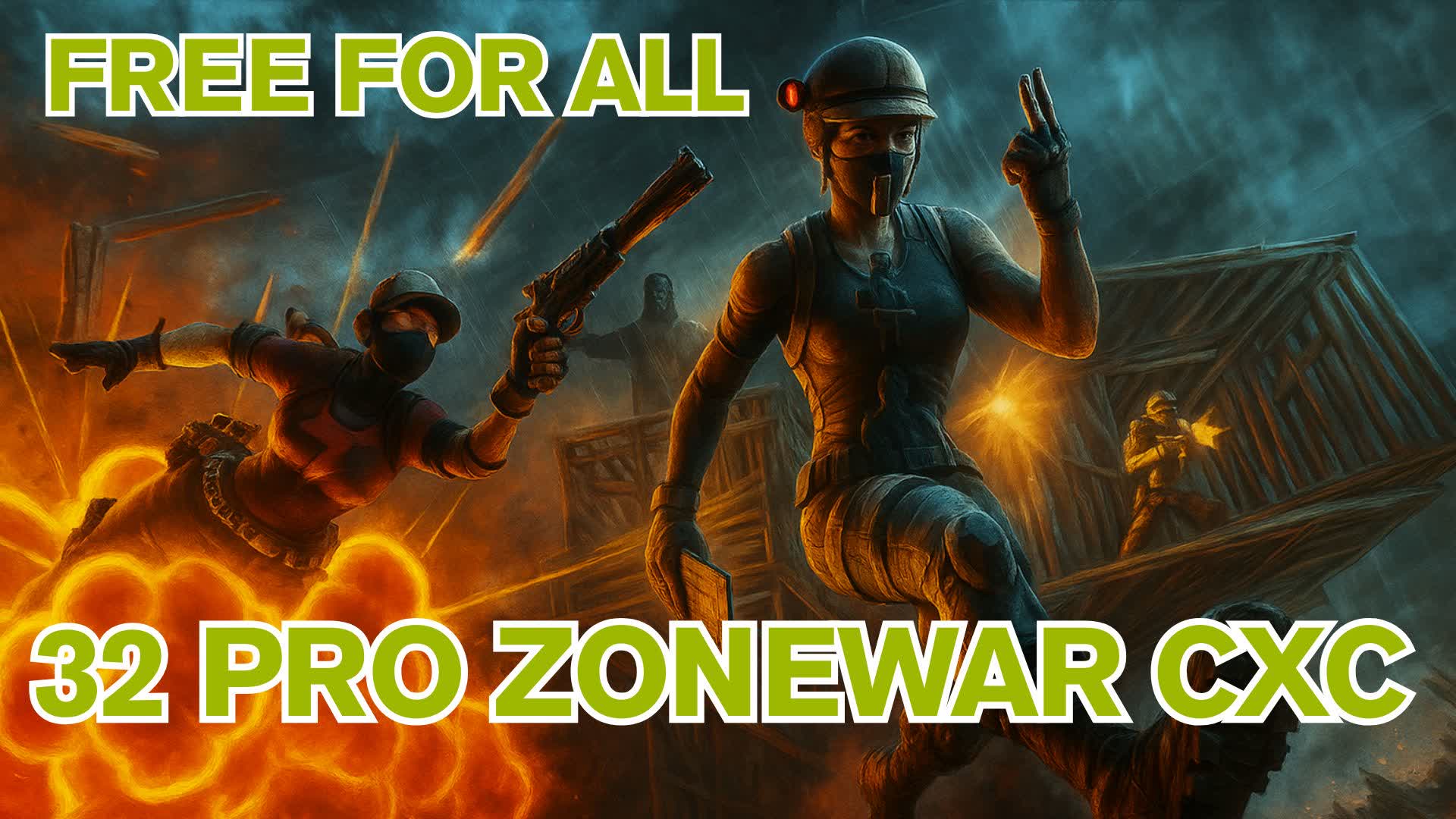 32 PRO ZONEWAR CXC 6632-5312-3953 by cxc01 - Fortnite Creative Map Code ...