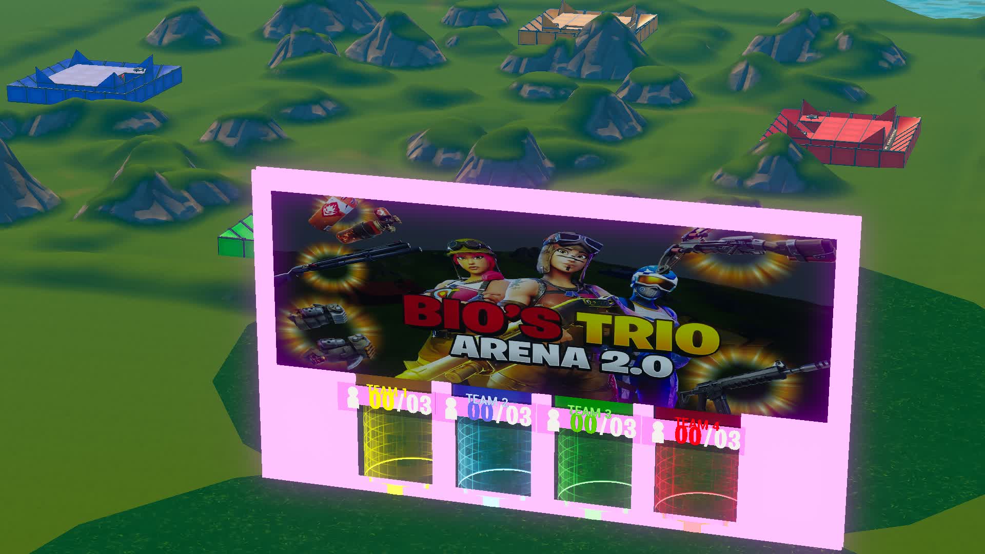 TRIO ZONE WARS 🌀 *NEW WEAPONS 7673-1480-7041 by bcdar560 - Fortnite ...