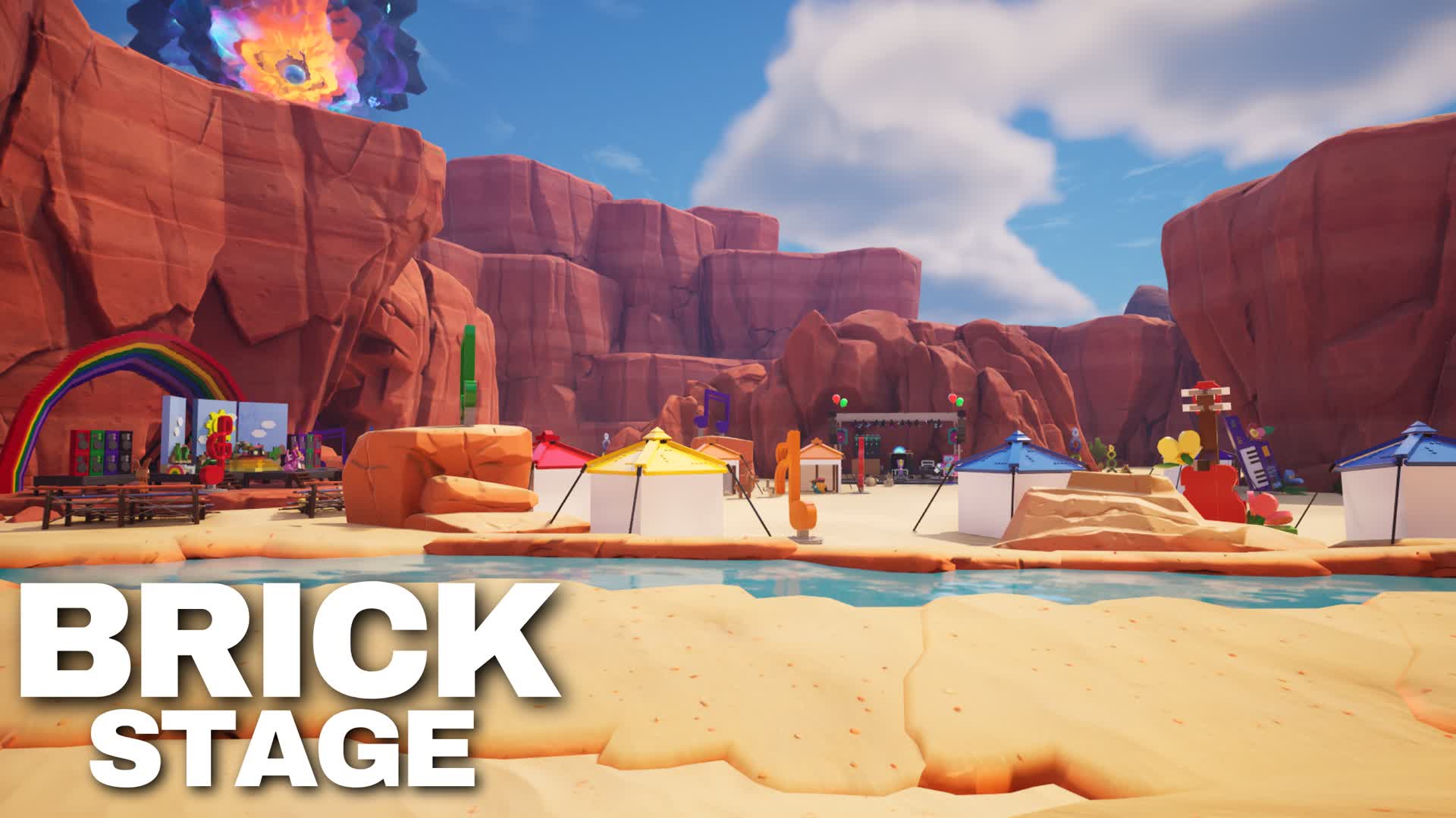 BRICK STAGE [UPDATE] 🎲 7514-9770-3391 by liptonus - Fortnite Creative Map Code - Fortnite.GG