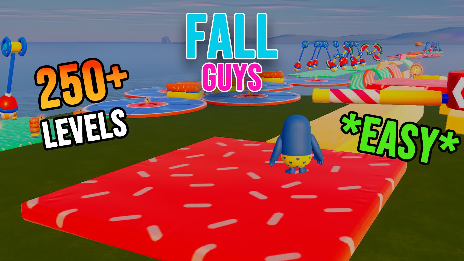 FALL GUYS PARKOUR 250+ 0953-8840-4821 by kakash - Fortnite Creative Map ...