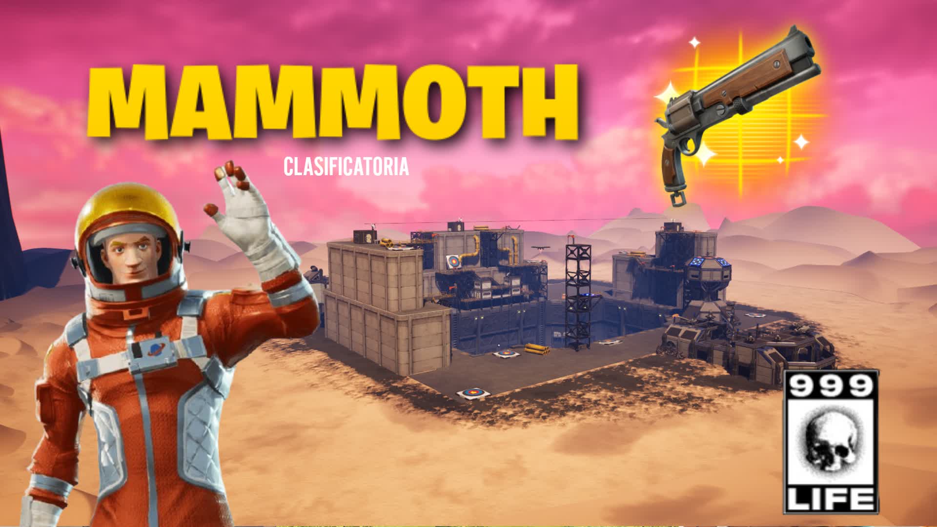 GO MARTE MAMMOTH PISTOL 9558-6500-5625 by teniente - Fortnite Creative ...