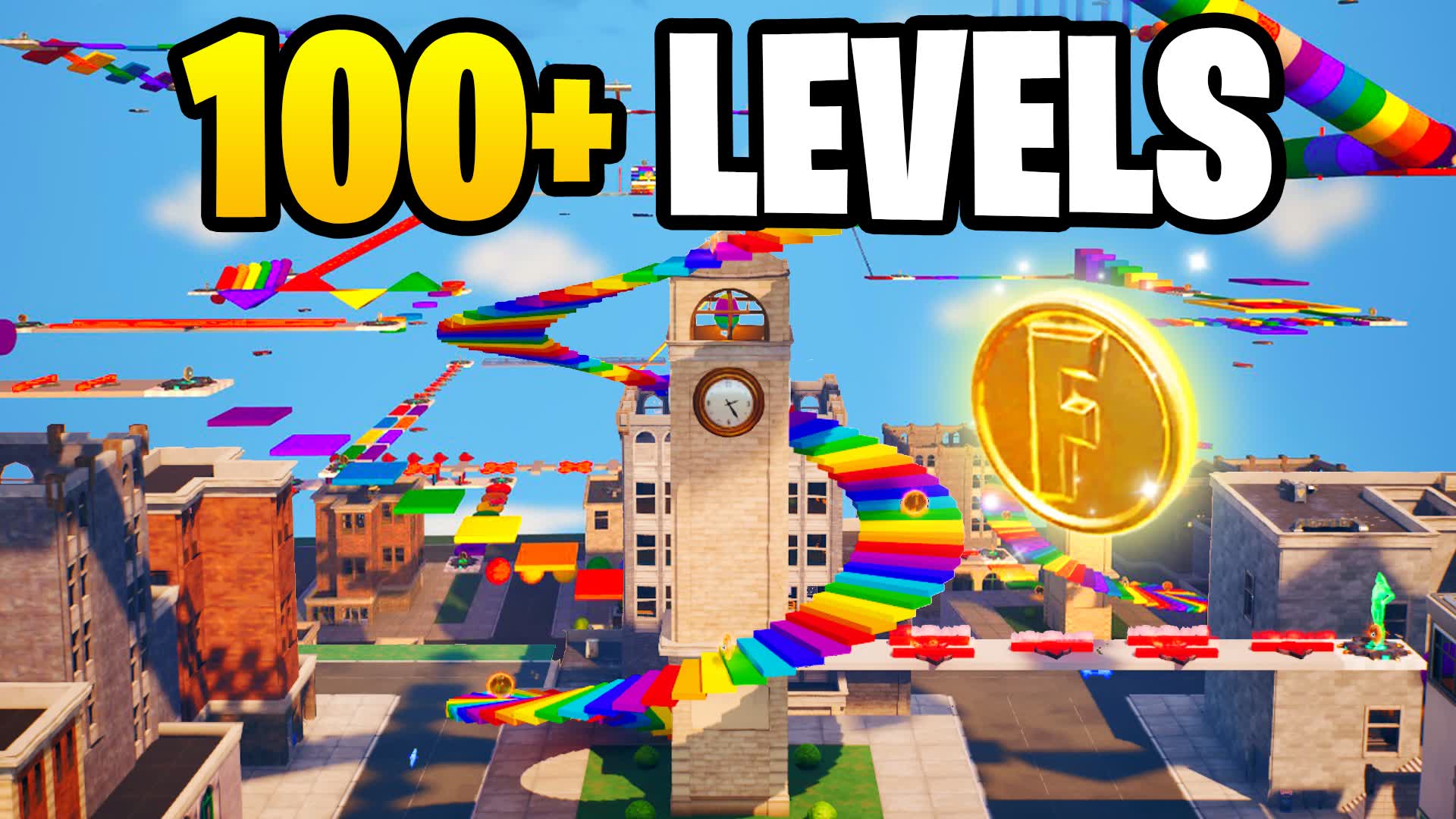 🌟TILTED 100+ LEVEL EASY PARKOUR OBBY 7786-2929-4669 by nest - Fortnite Creative Map Code ...