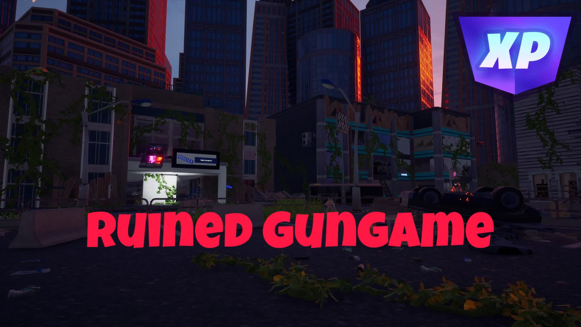 RUINED GUNGAME 8664-3981-9709 by yoohan - Fortnite Creative Map Code - Fortnite.GG