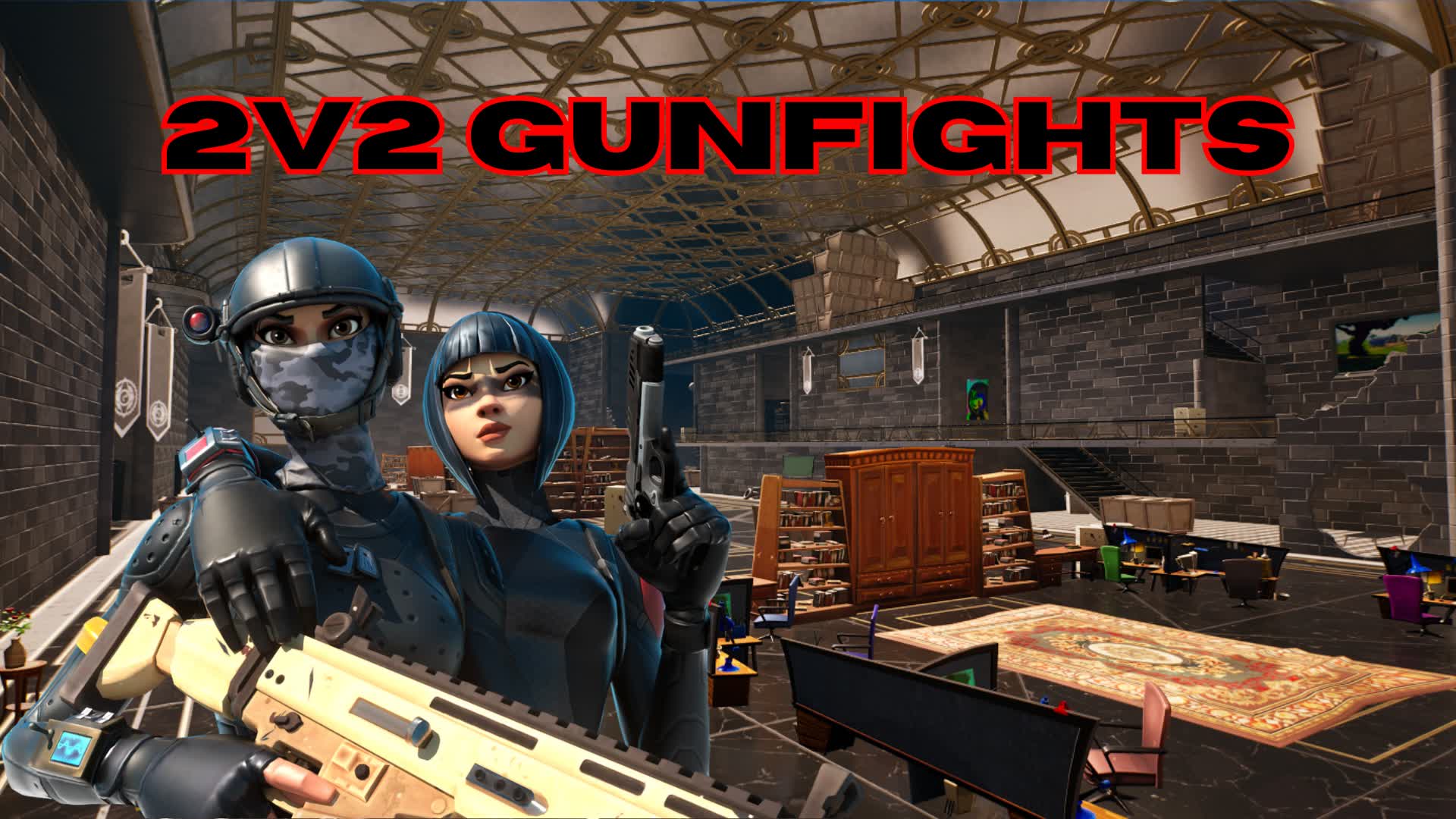2V2 Gunfights 3290-0535-7565 by giffylake - Fortnite Creative Map Code - Fortnite.GG