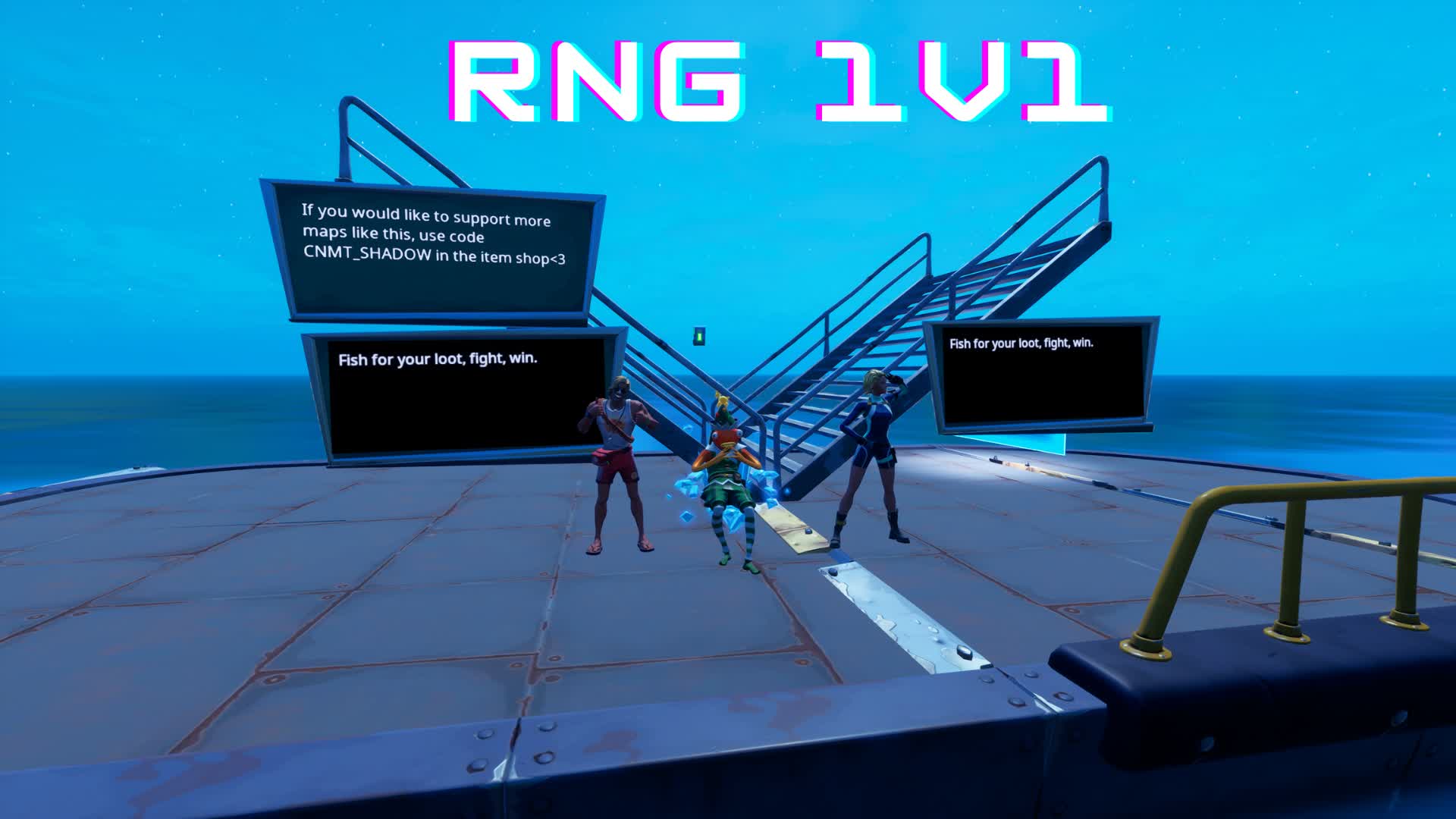 RNG 1v1's 7115-3360-2946 by cnmt_shadow - Fortnite Creative Map Code - Fortnite.GG