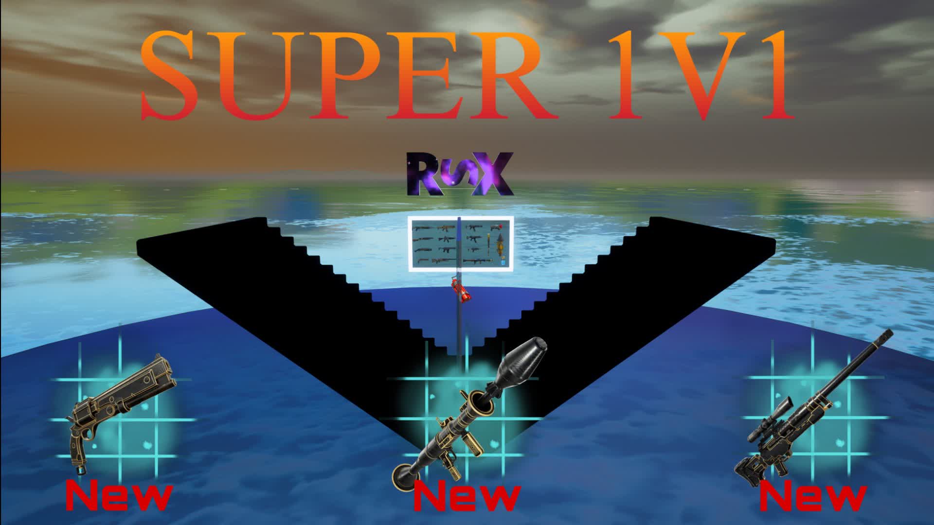 SUPER 1v1 BUILD FIGHT 1830-2598-6390 by rsx_ducati - Fortnite Creative Map Code - Fortnite.GG