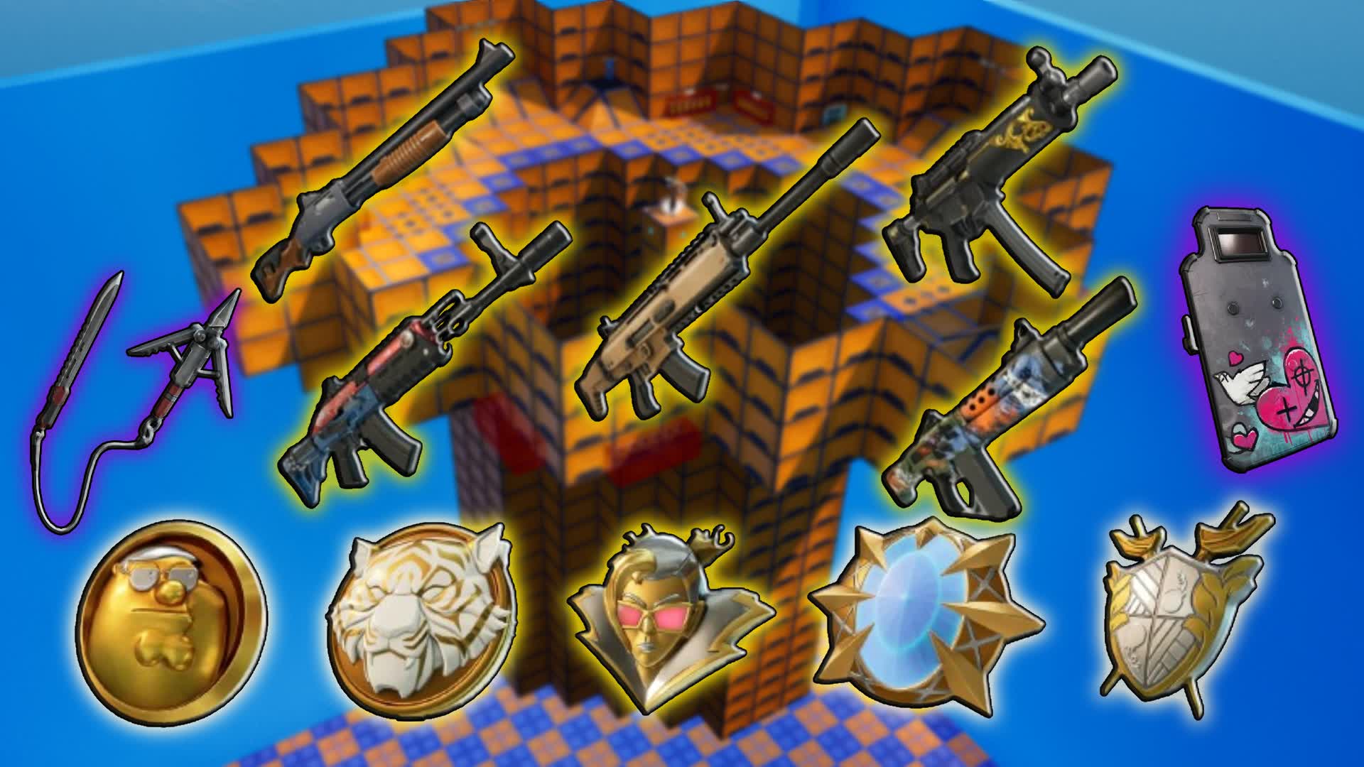FFA - ALL weapons🔥 0378-0038-2874 by maloxtyy - Fortnite Creative Map ...