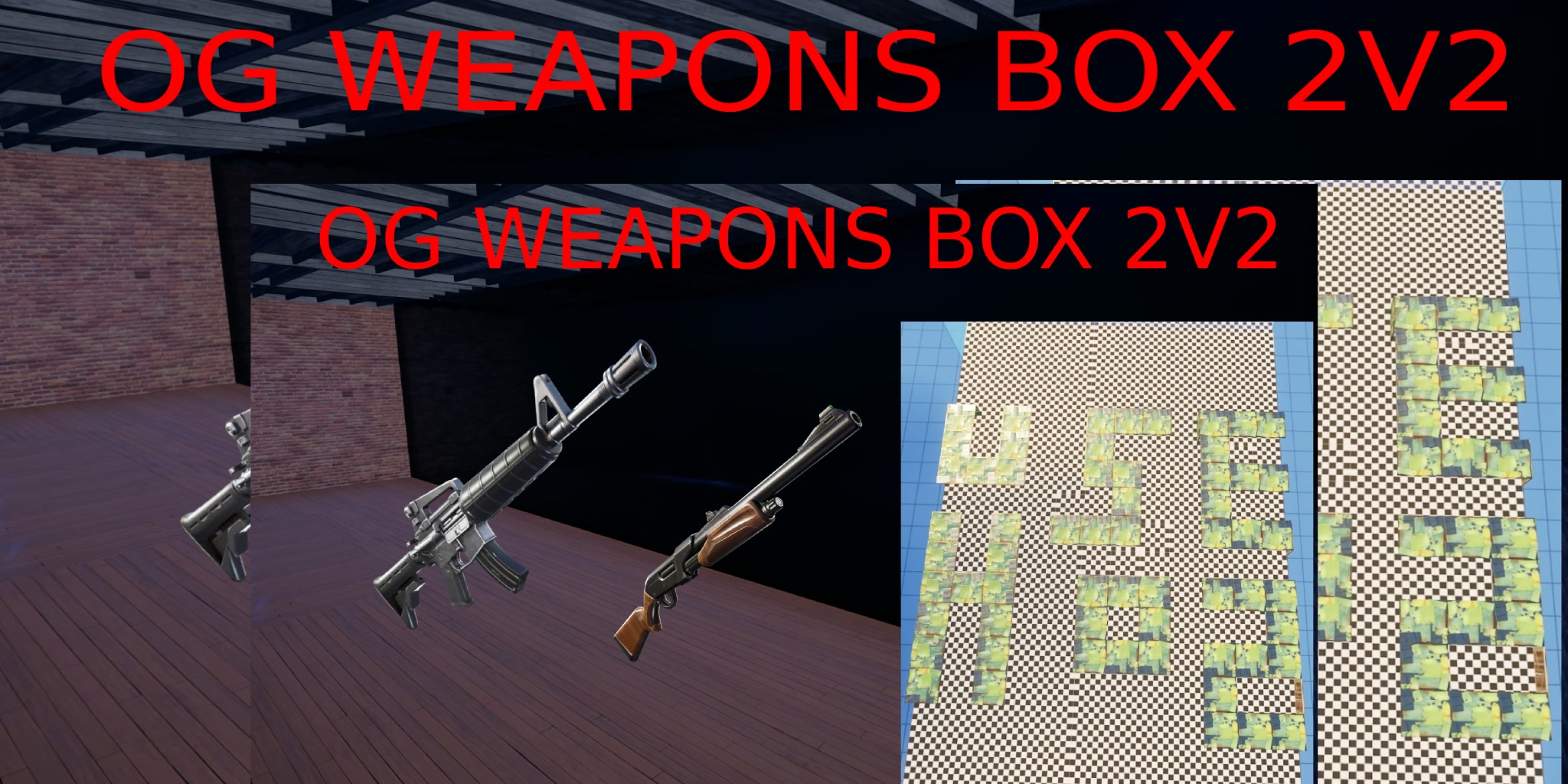 OG BOX HO2 2V2 8225-6587-3471 by ho2 - Fortnite Creative Map Code - Fortnite.GG