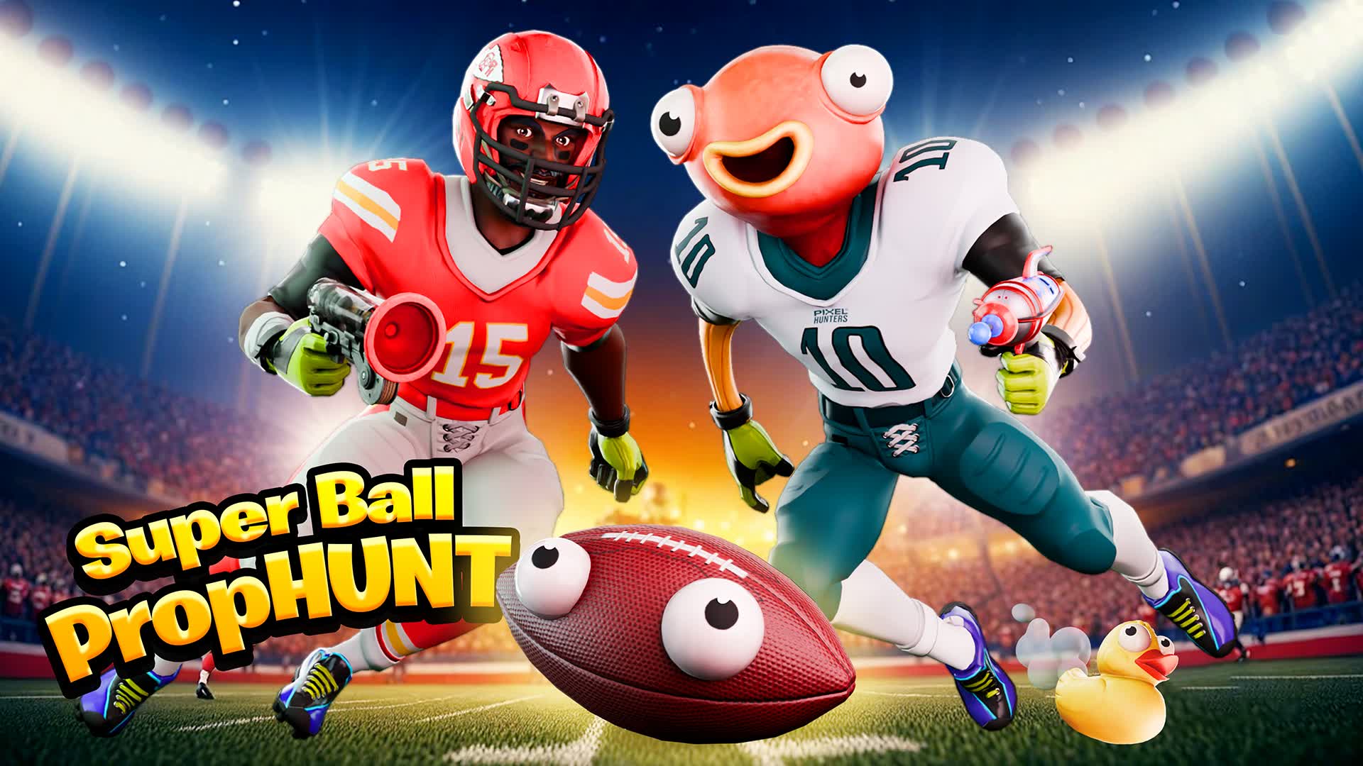 🏉 SUPERBALL PROP HUNT 2678-2985-5034 by pixelmaps - Fortnite Creative Map Code - Fortnite.GG