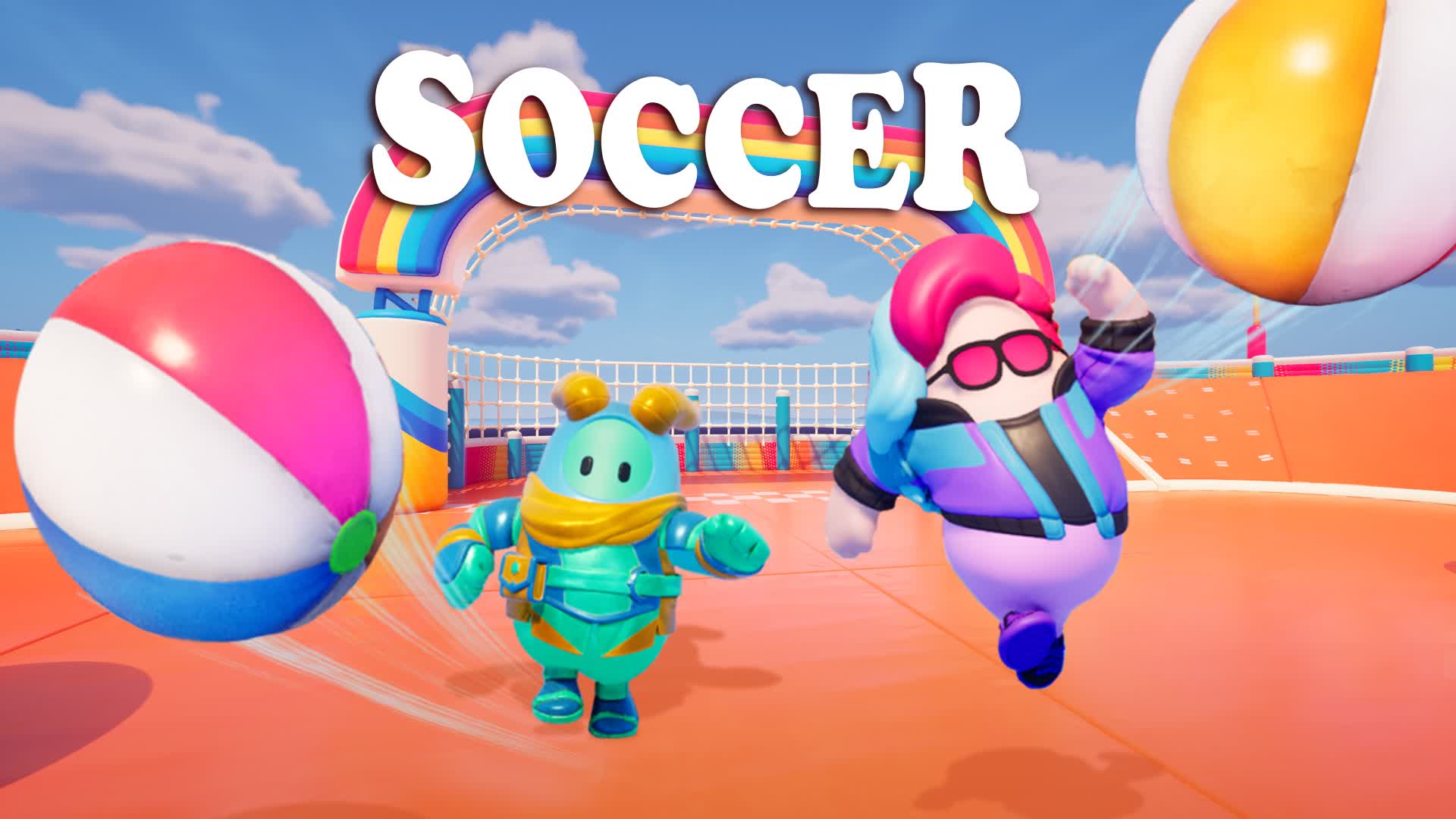 Soccer Fall Guys! 4518-1028-3243 by spec3 - Fortnite Creative Map Code ...