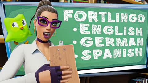 Fortlingo🦉Language Test📚 8298-5485-7092 by ponczekstudio - Fortnite ...