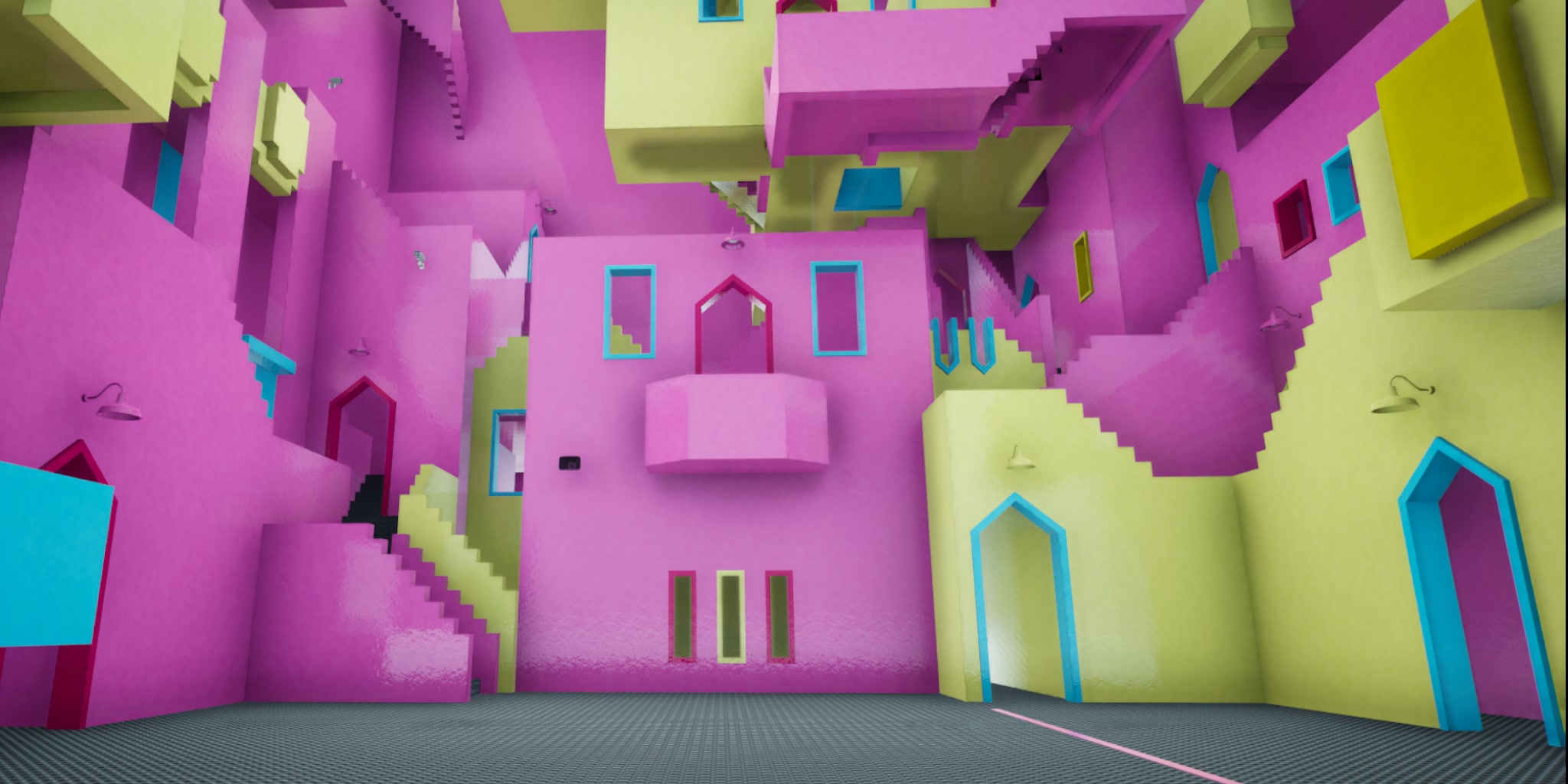 🐙 OCTO STAIRS GUN GAME - FIRST PERSON 2961-9401-5898 by lumeon ...