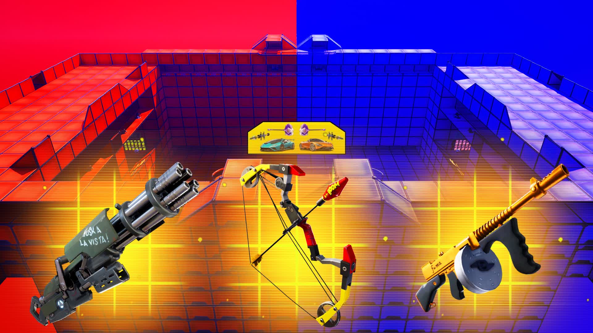 bny.fnn的INSANE RED VS BLUE HERO 🔴🔵4464-1849-8409 - Fortnite