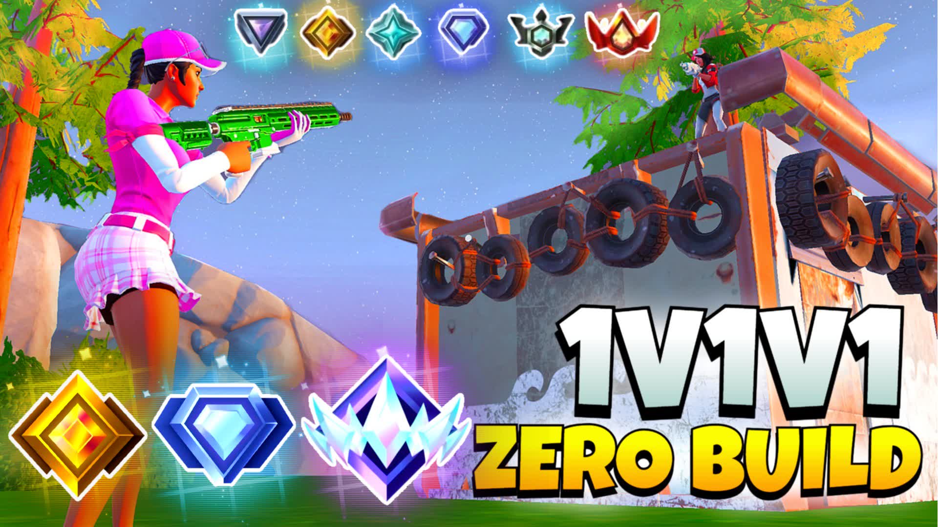 1V1V1 ZERO BUILD RANKED REALISTIC PVP 🎯 6189-2311-6140 by lowfacs - Fortnite Creative Map Code ...