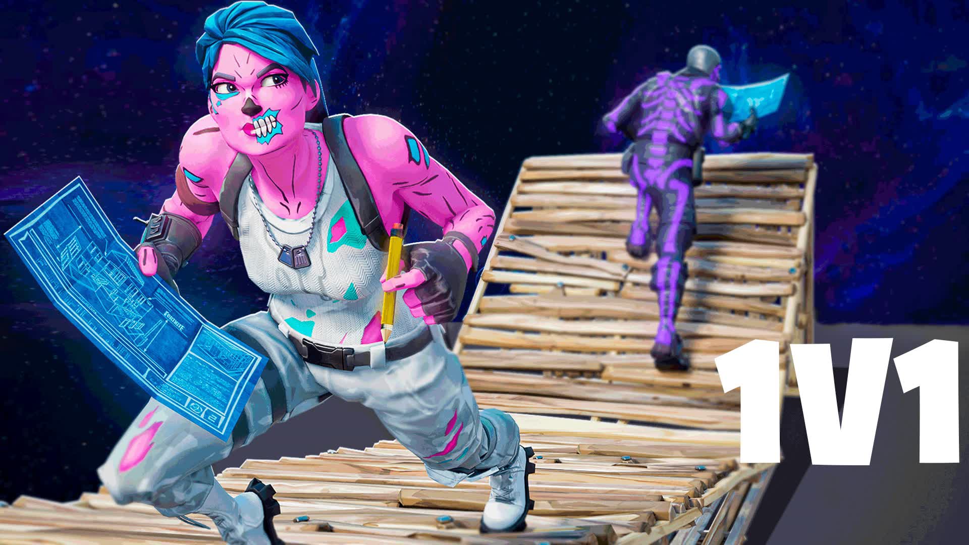 1V1 BUILD FIGHTS PRO ONLY 5066-4696-3096 by 3v3s - Fortnite Creative Map Code - Fortnite.GG