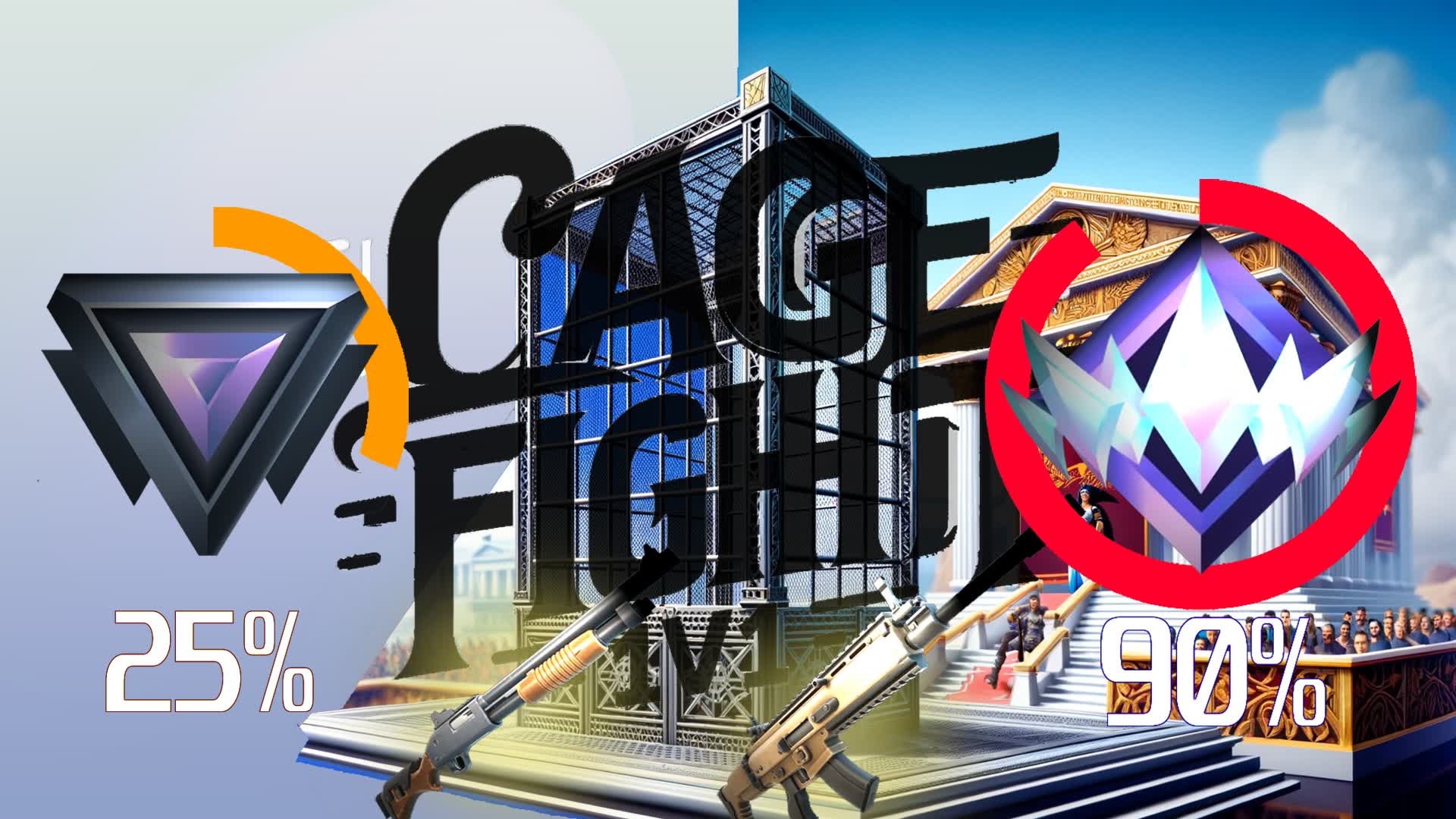 Ranked Cage Fight 1v1 5285-9710-4711 by omniverse - Fortnite Creative ...