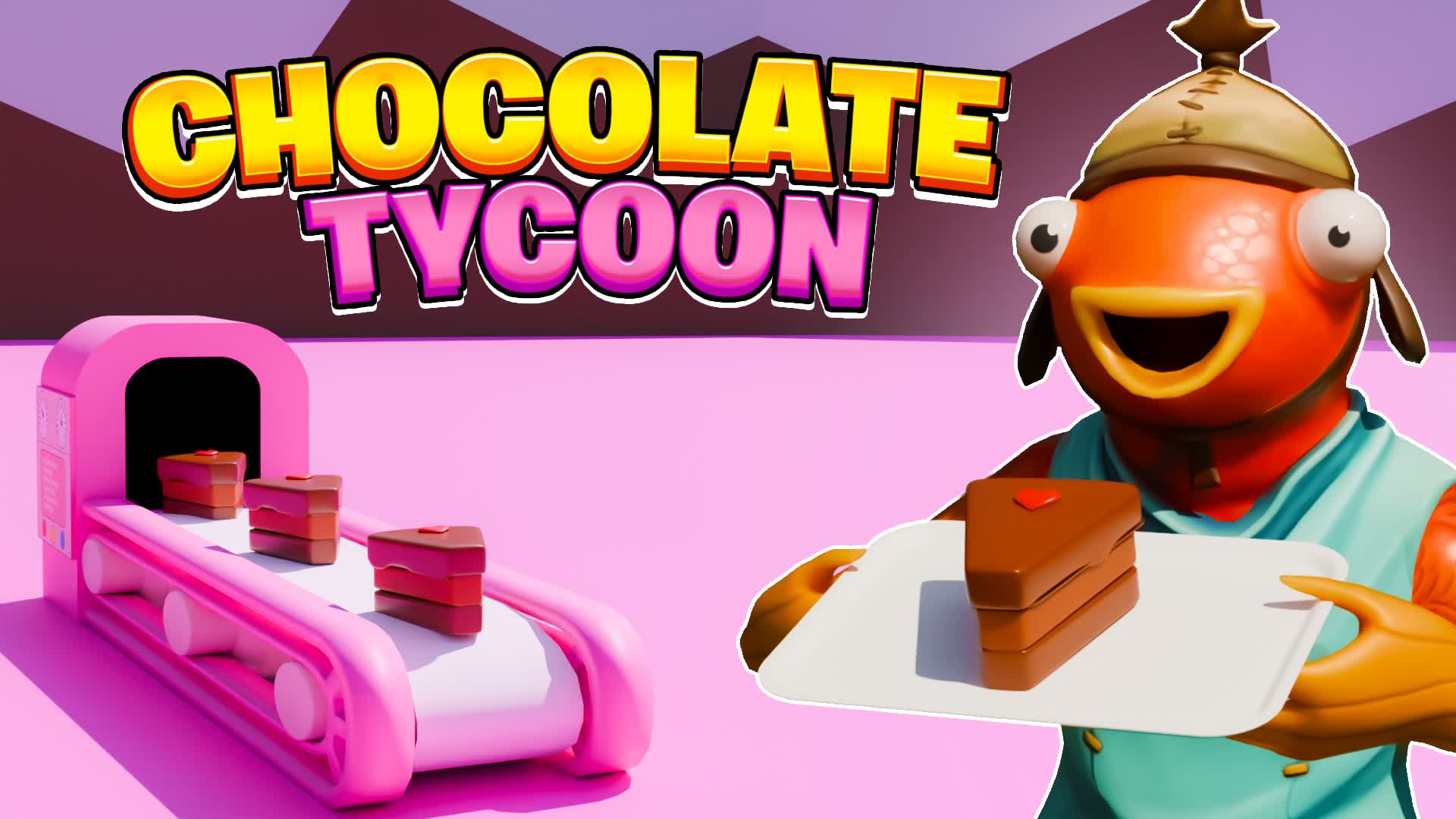 Chocolate Factory Tycoon 7485-0991-0573 par creativenight - Fortnite