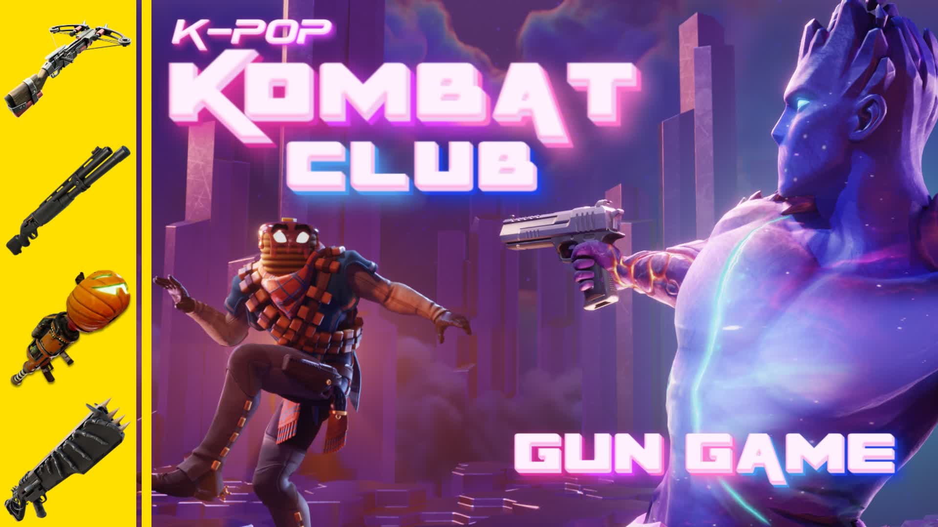 K-POP GUN GAME ⭐ 4151-4563-4017 by chartisgames - Fortnite Creative Map ...