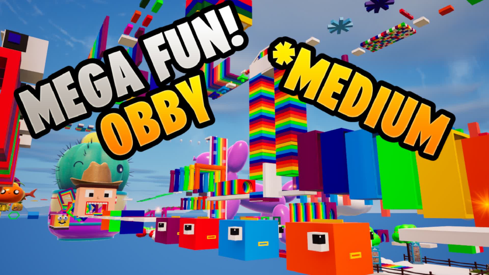 🌈 MEGA FUN OBBY! ⭐ 6562-1461-2371 by kruczekfn - Fortnite Creative Map ...