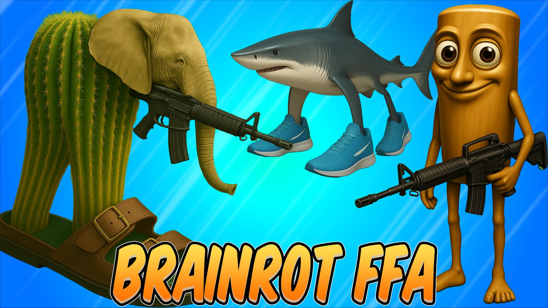 BRAINROT FFA - ALL WEAPONS 🧠 3988-1504-1416 by kingzi - Fortnite