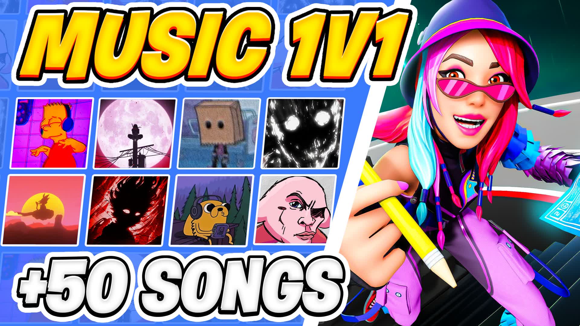 MUSIC 1V1 - Best Songs & Crosshairs! 🎵 6130-6963-8580 by lukiischill - Fortnite Creative Map ...