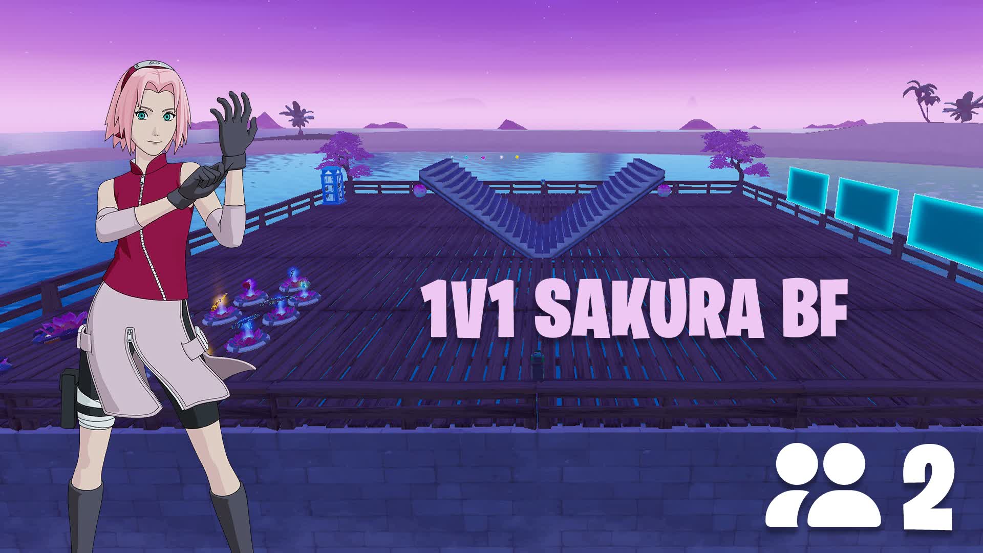 1V1 SAKURA BF MAP 0 DELAY 4509-3448-1377 by max94 - Fortnite.GG